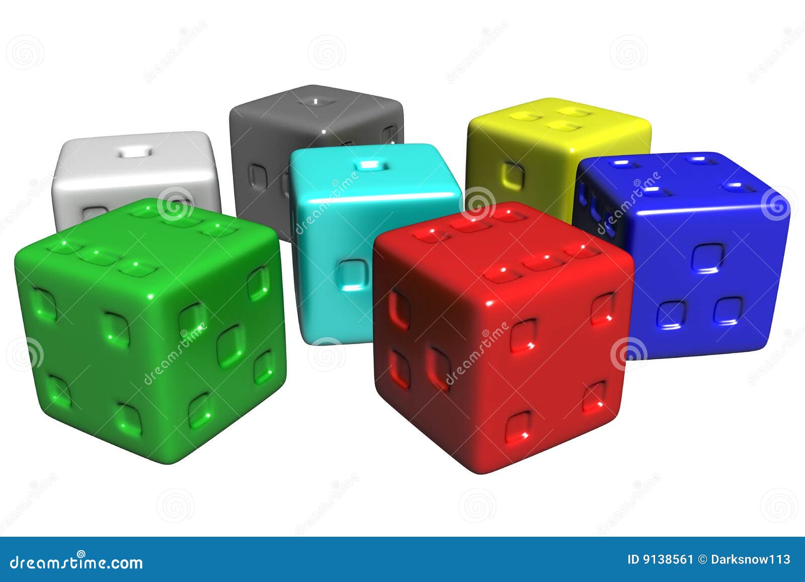 Rainbow box stock illustration. Illustration of success - 9138561