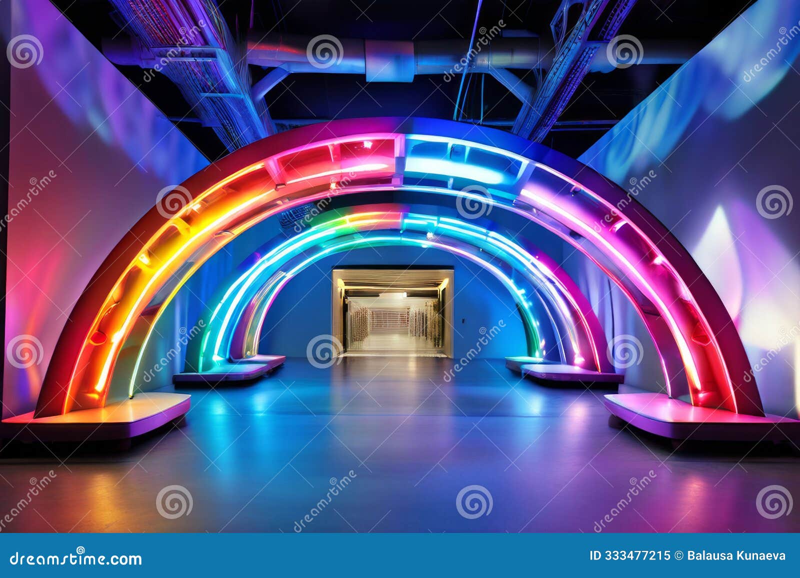 Rainbow Bridge Lift Cell a Lift Cell that Resembles a Stock Image ...