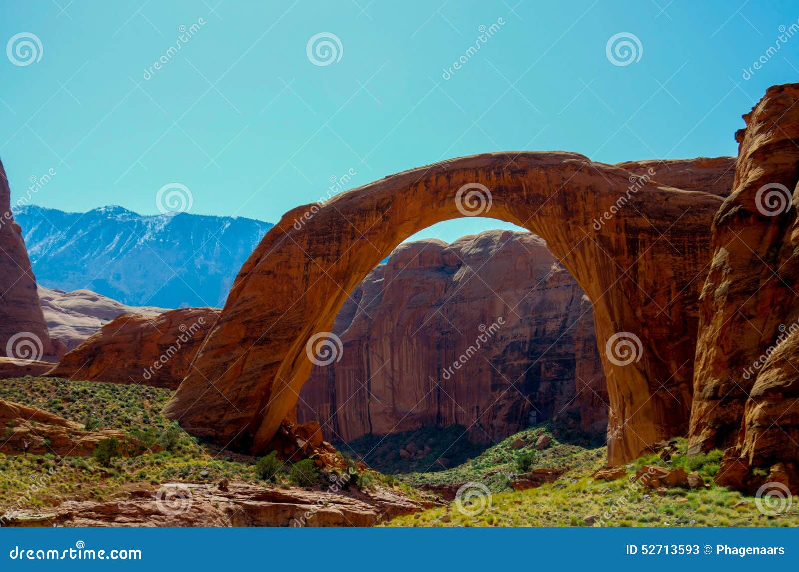 Rainbow Bridge, Utah stock image. Image of navajo, reservation - 52713593