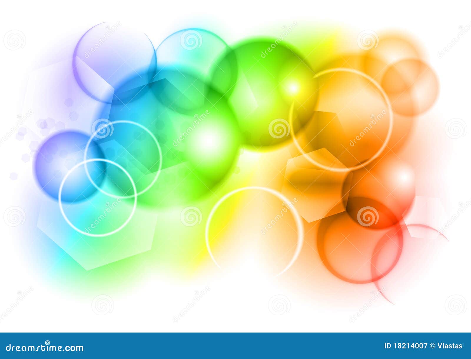 Rainbow bubble stock vector. Illustration of texture - 18214007