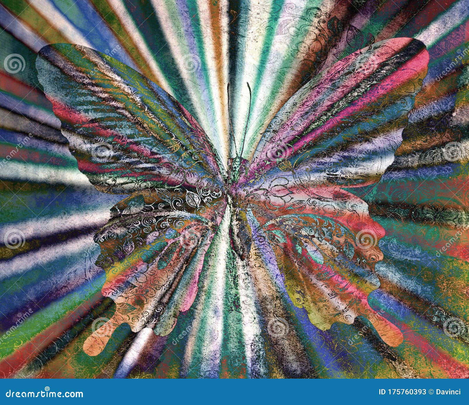 Rainbow butterfly abstract stock image. Image of lgbtq - 175760393