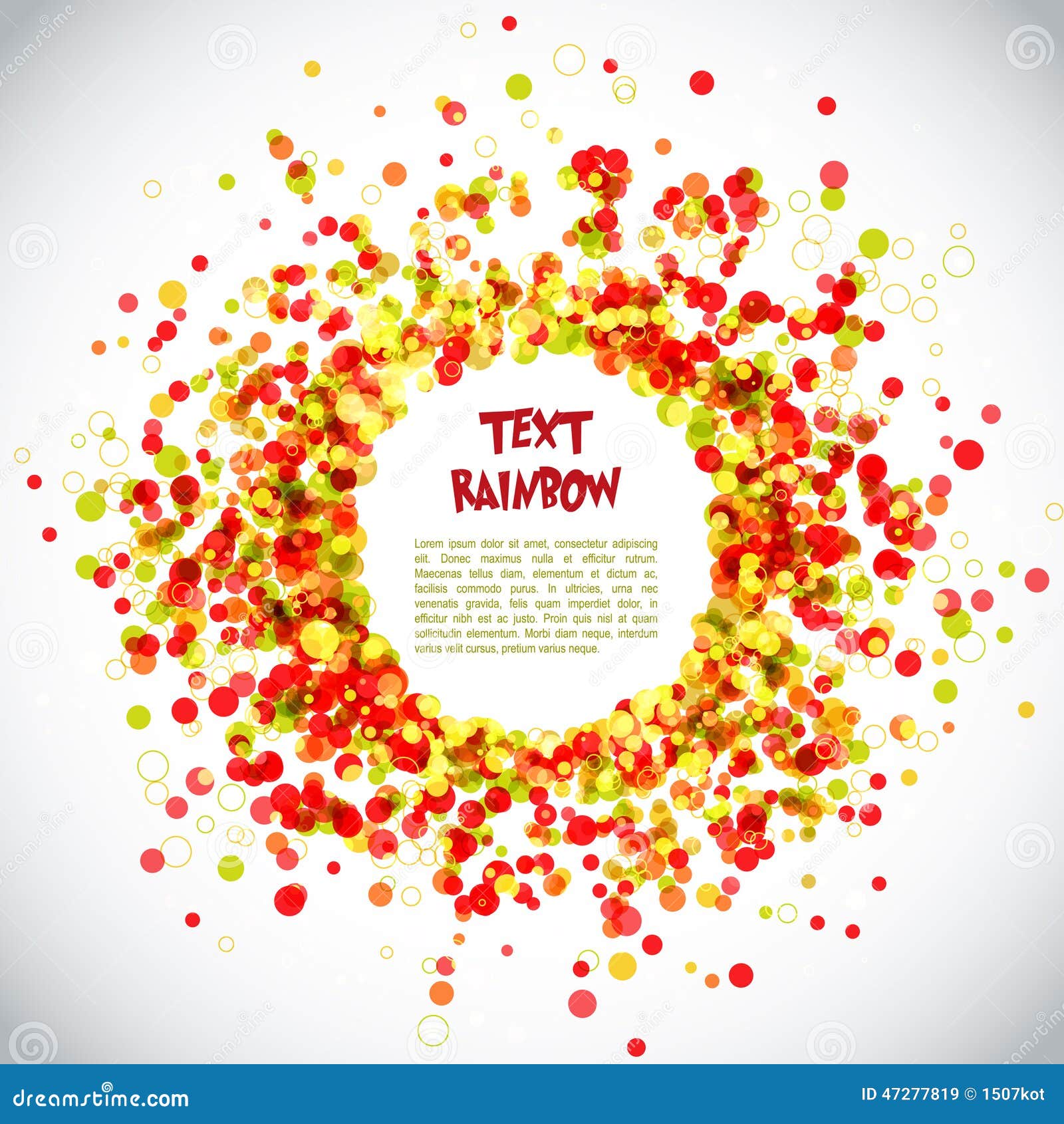 Rainbow Button Background Summer Stock Illustration - Illustration of ...