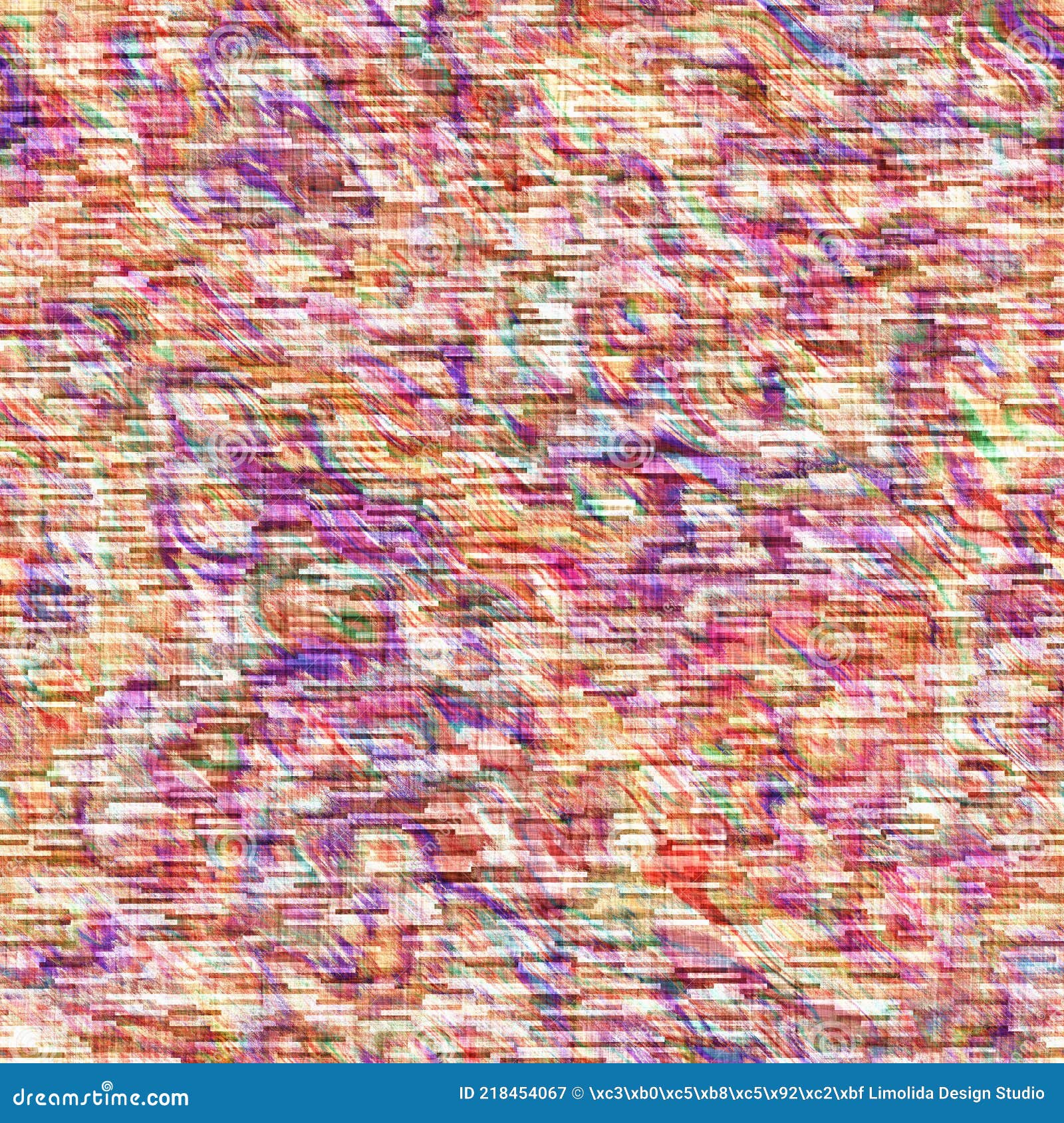 Rainbow Camo Grunge Mash Up Texture Background. Colorful Bold Irregular ...