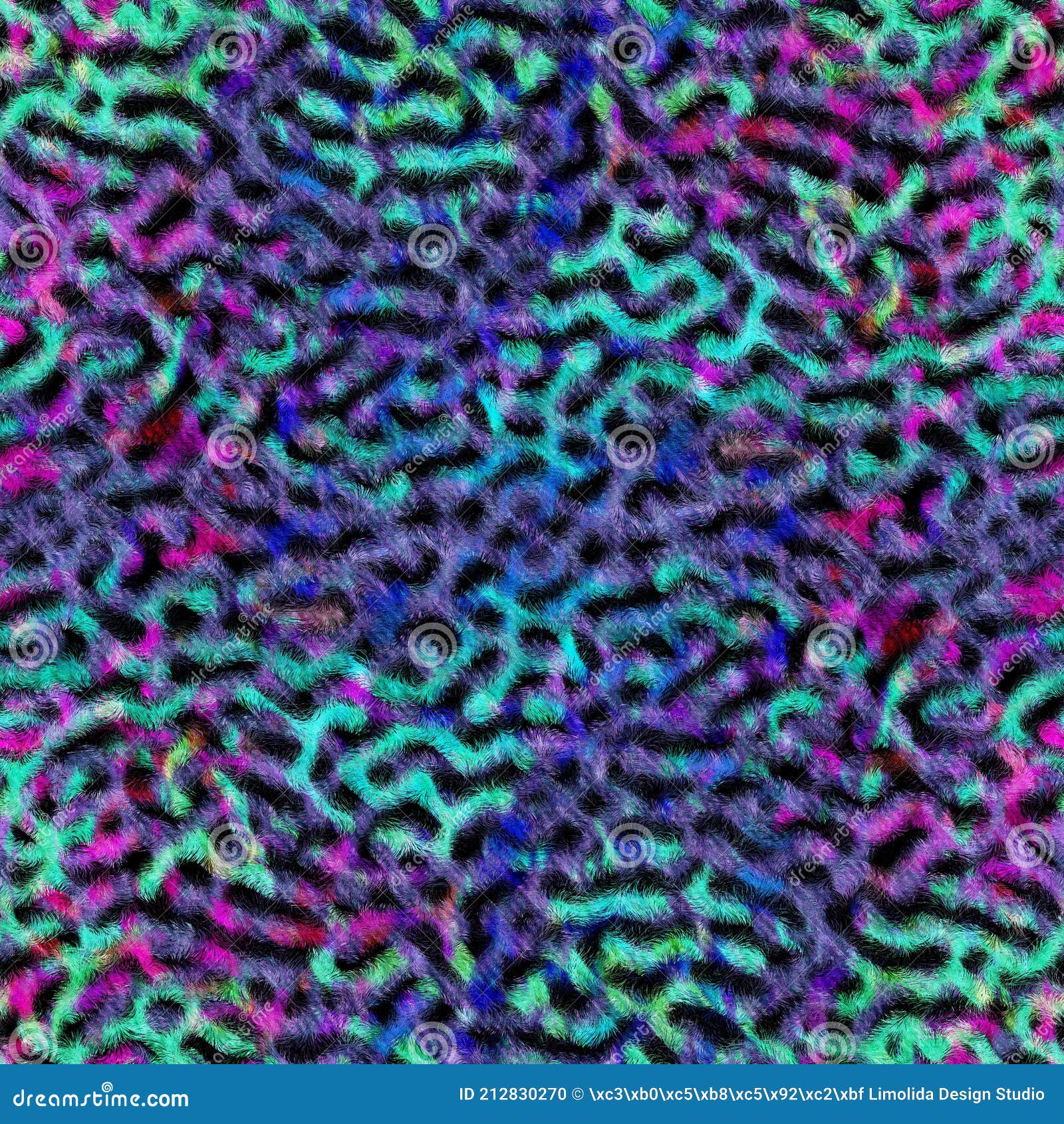 Rainbow Camo Grunge Mash Up Texture Background. Colorful Bold Irregular ...