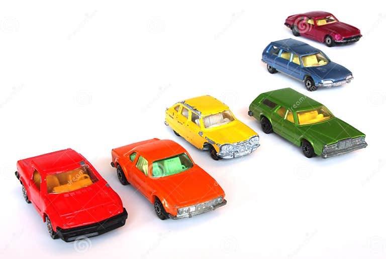 Rainbow cars stock image. Image of isolated, blue, driving - 15800649