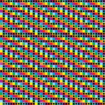 Rainbow Checkered Background Stock Vector - Illustration of design ...