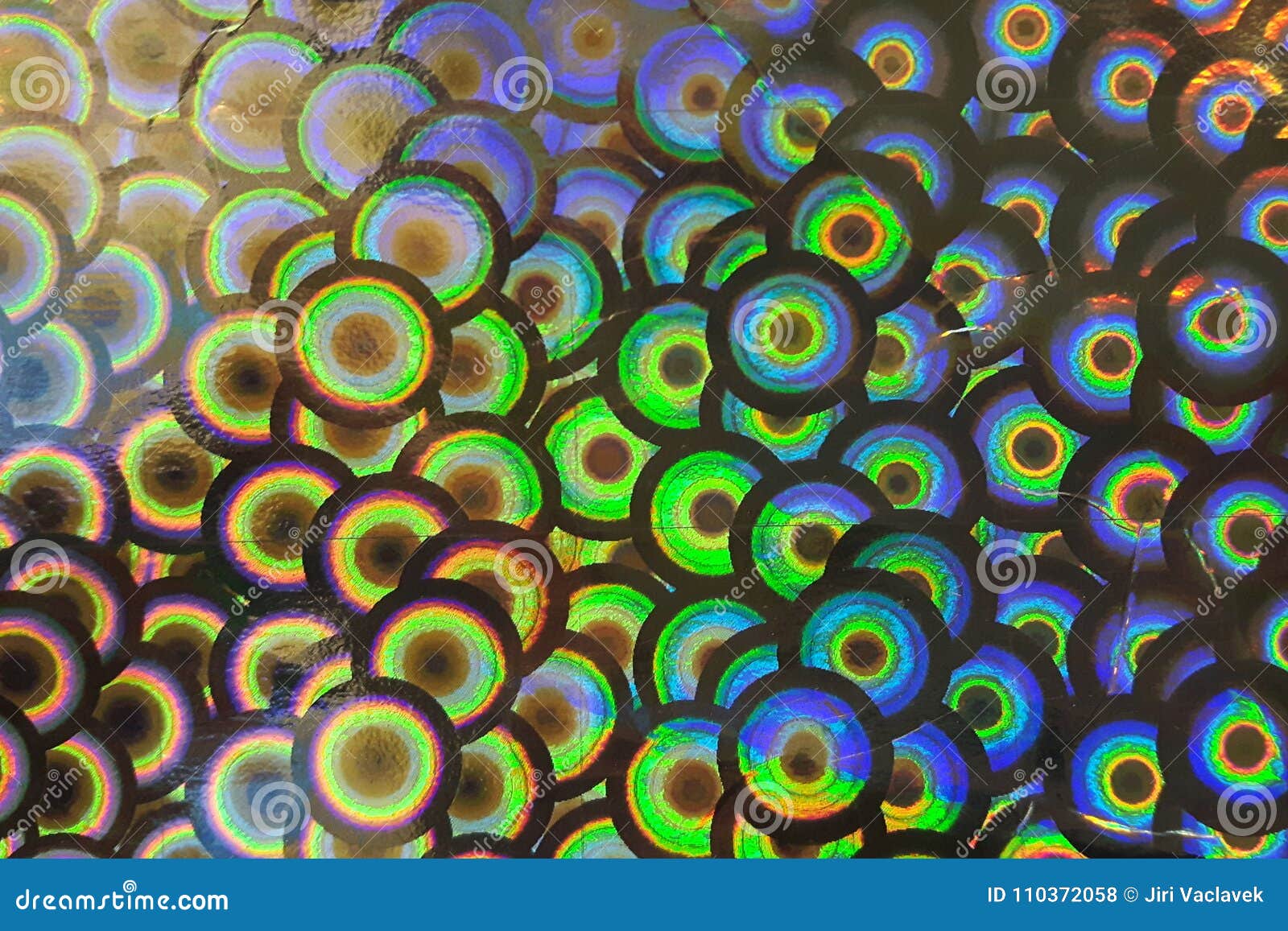 Rainbow circle texture stock photo. Image of macro, abstract - 110372058