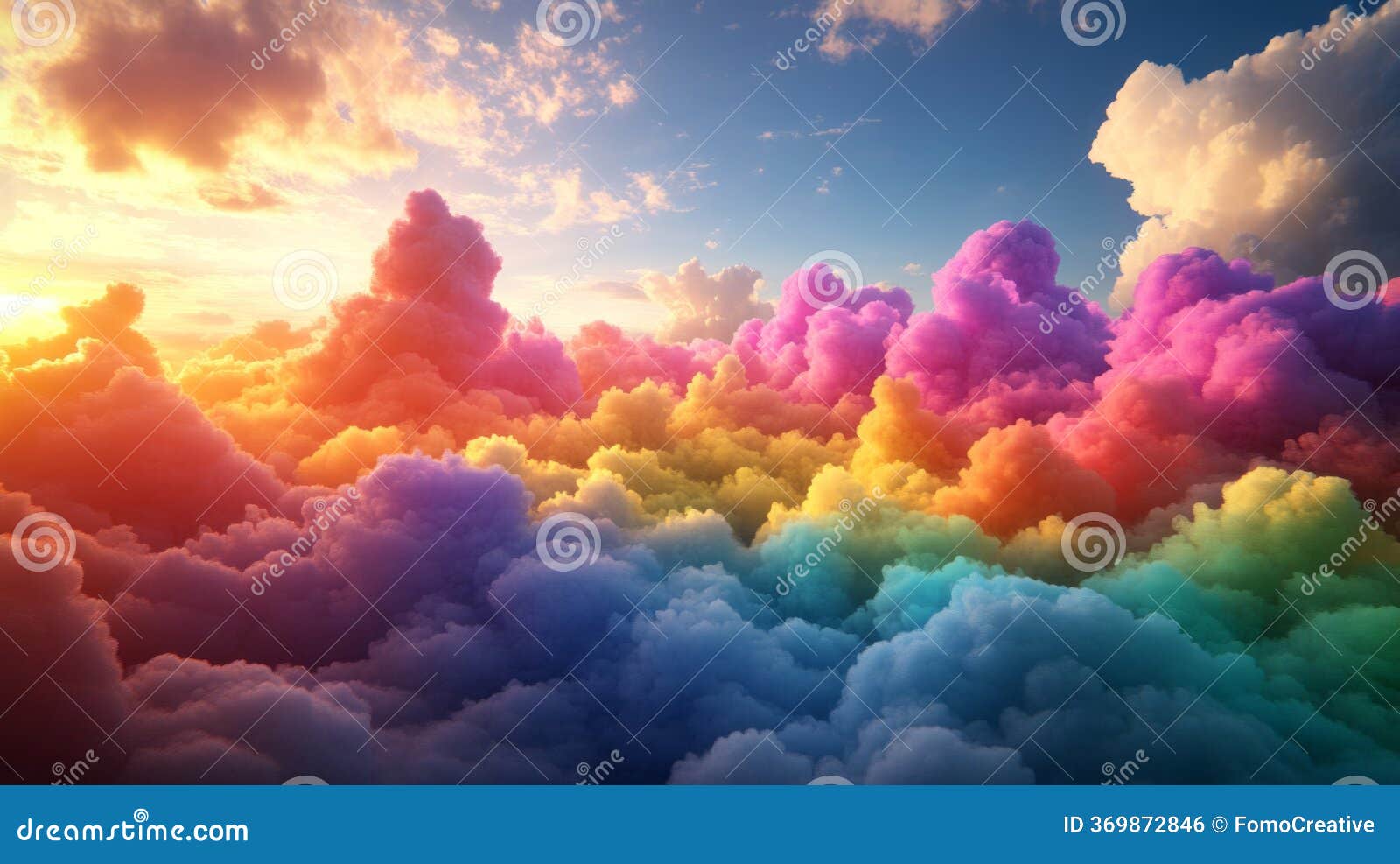 A Dreamlike Aerial Perspective An Ethereal Floating Sea Unveiling A ...