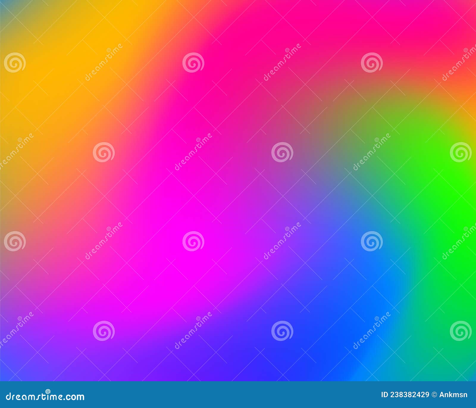 Rainbow Color Abstract Vector Background. Smooth Gradient Bright ...