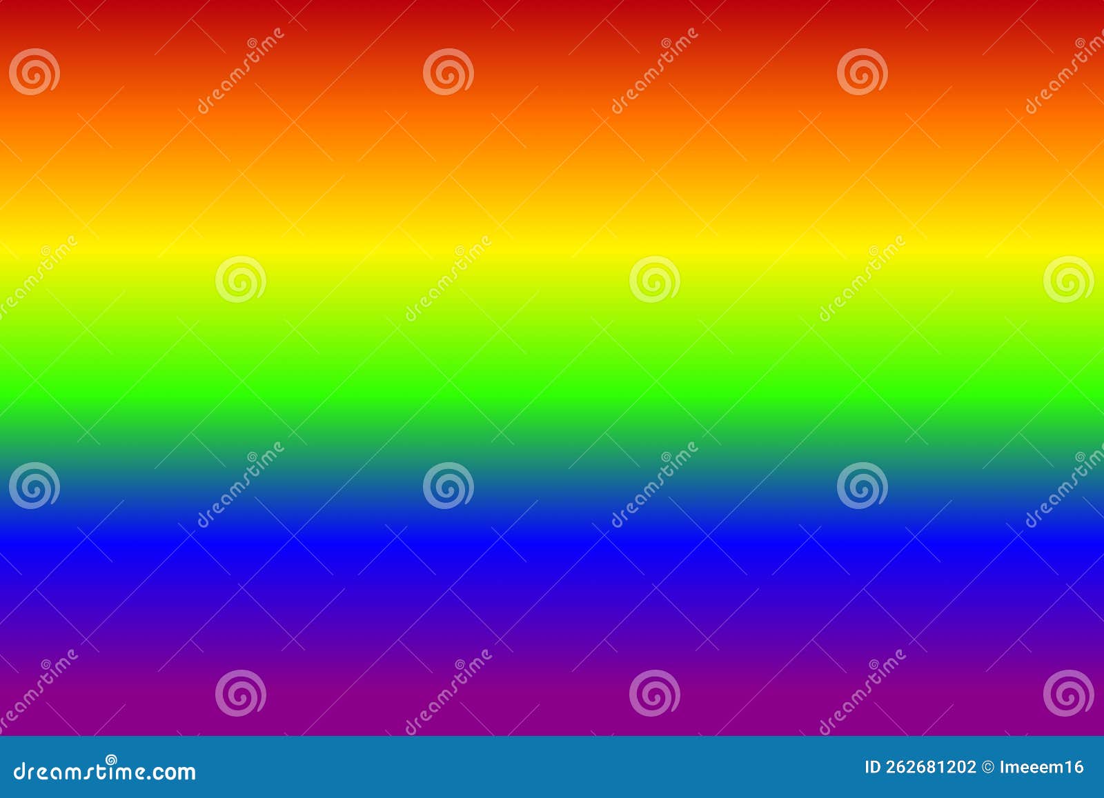 Rainbow Color Gradation on the LGBT Flag Stock Illustration ...