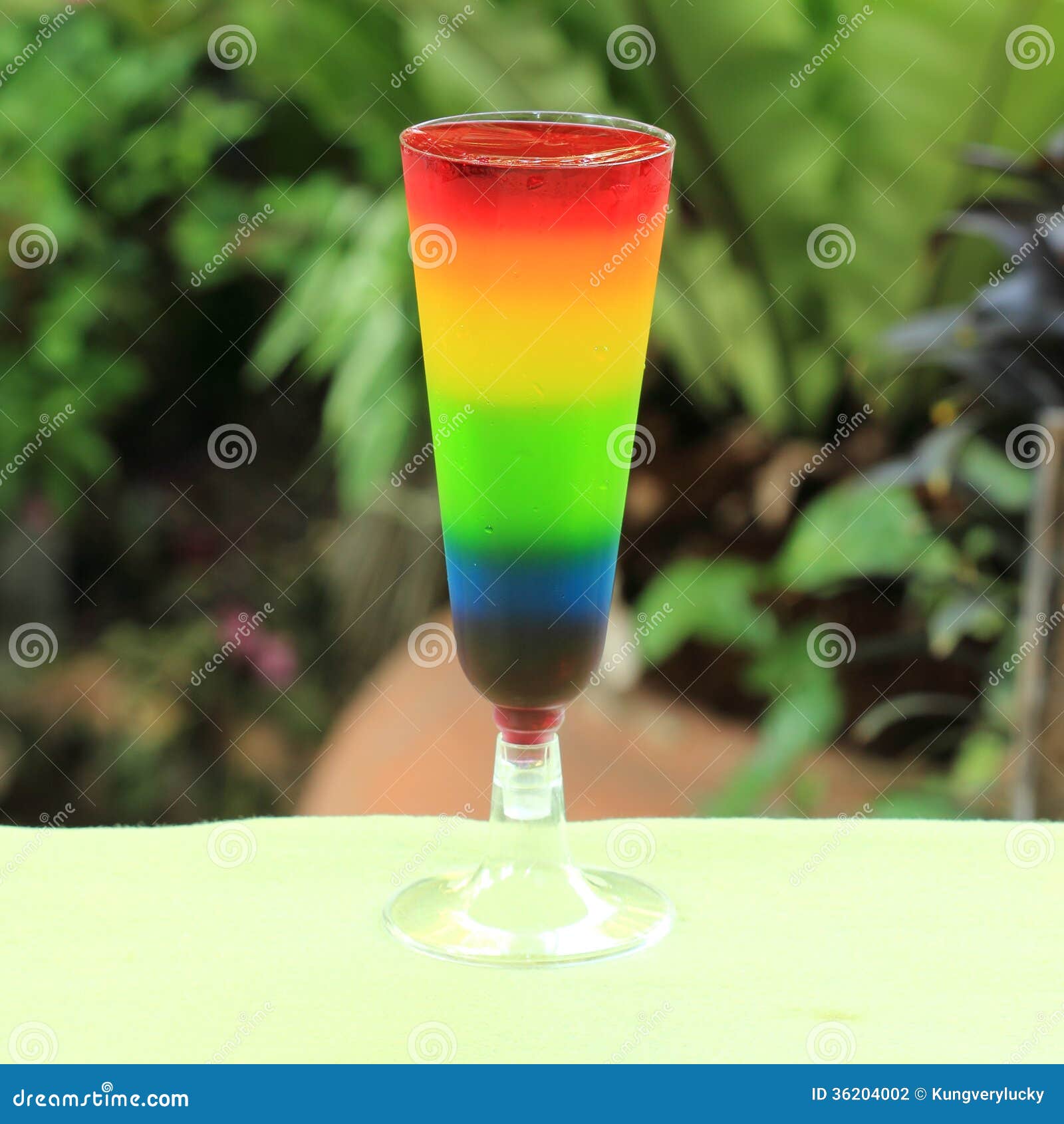 Rainbow color jelly stock photo. Image of blue, lime - 36204002