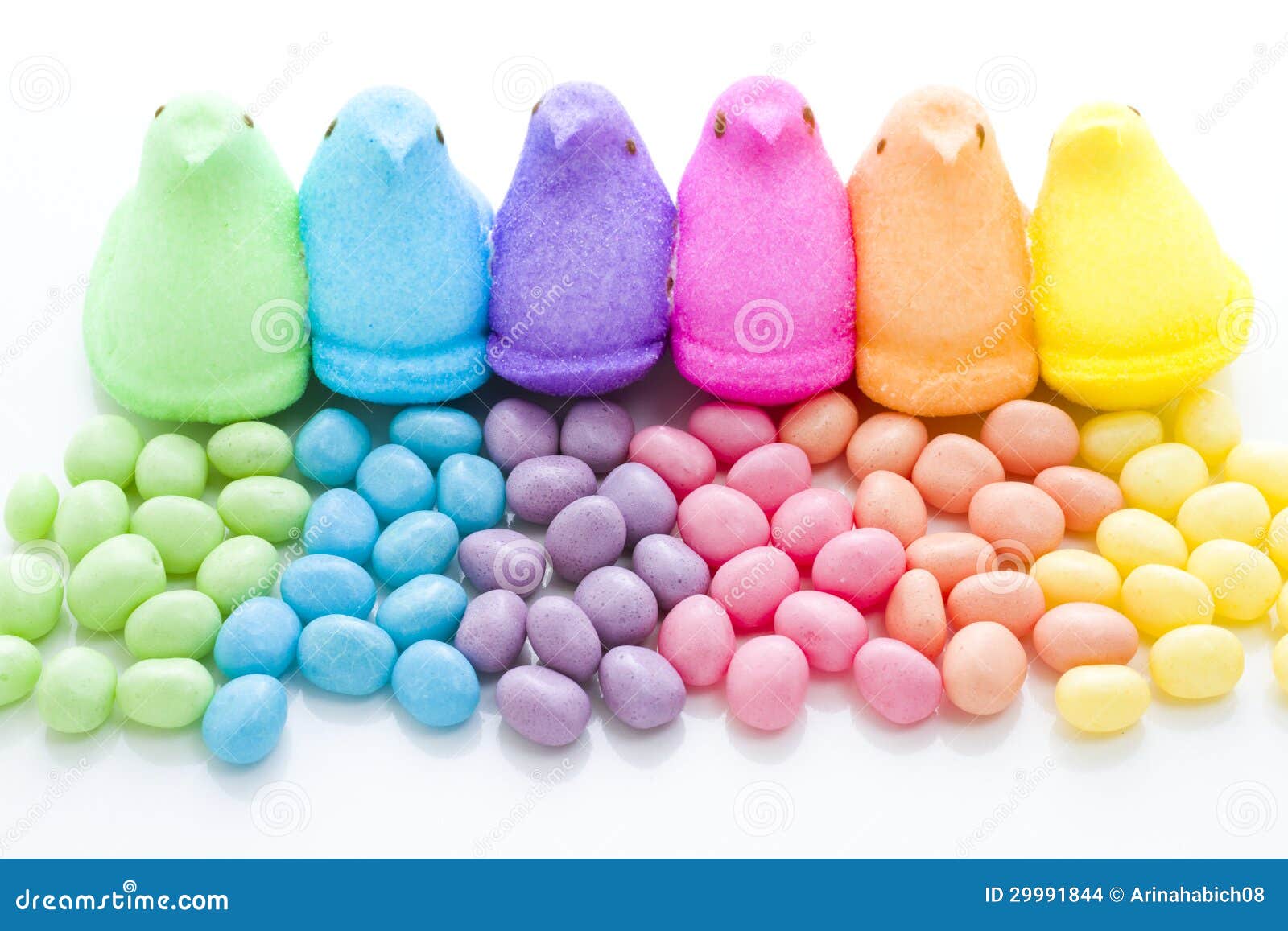 Rainbow Easter editorial stock image. Image of nature - 29991844