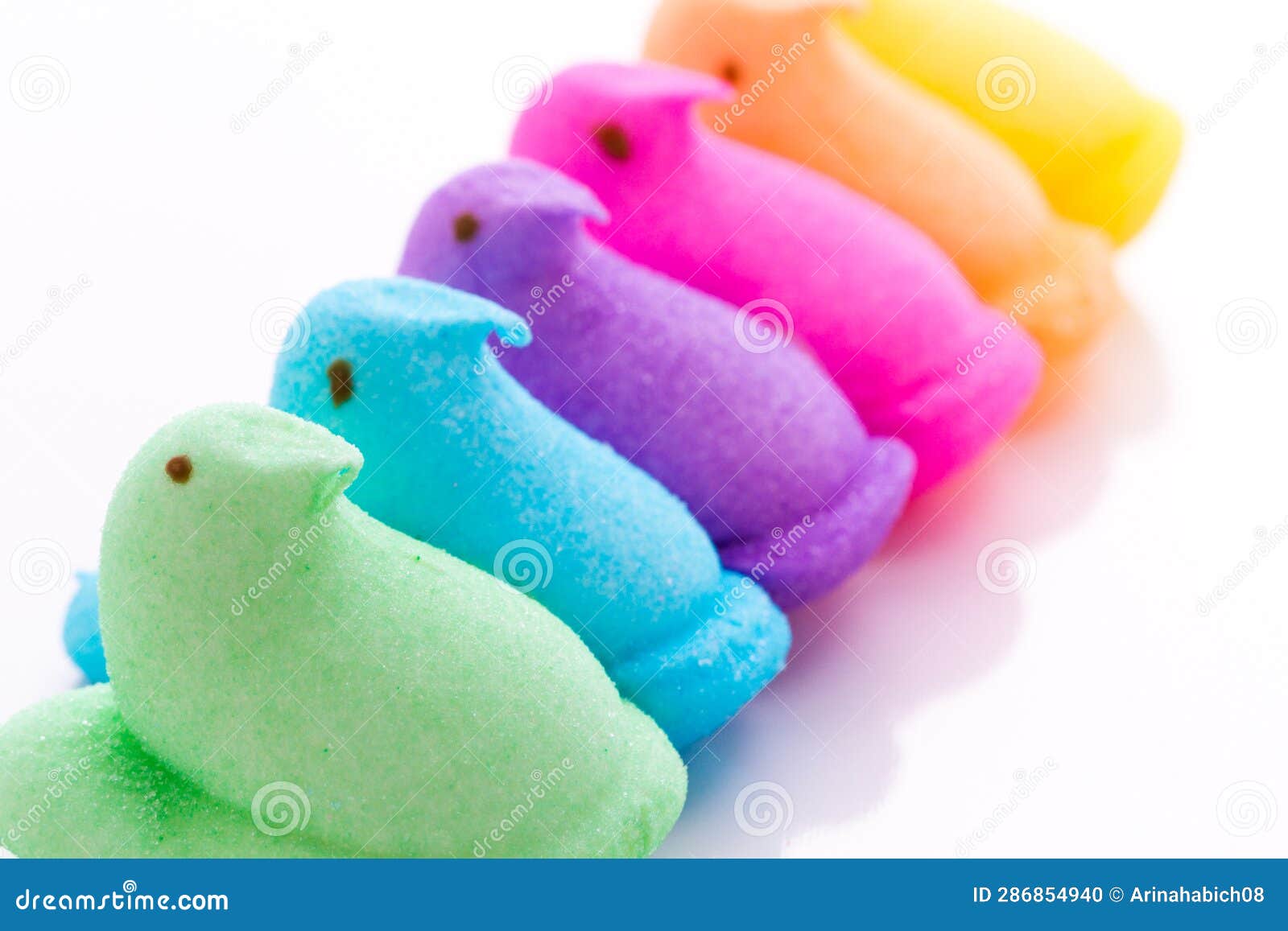 Rainbow Easter editorial image. Image of food, dessert - 286854940