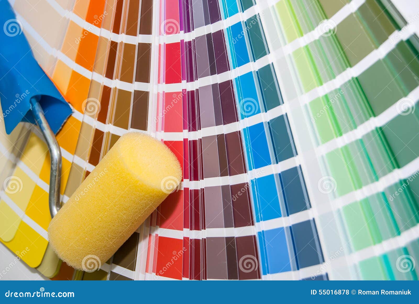 Rainbow color palette stock photo. Image of primary, closeup - 55016878