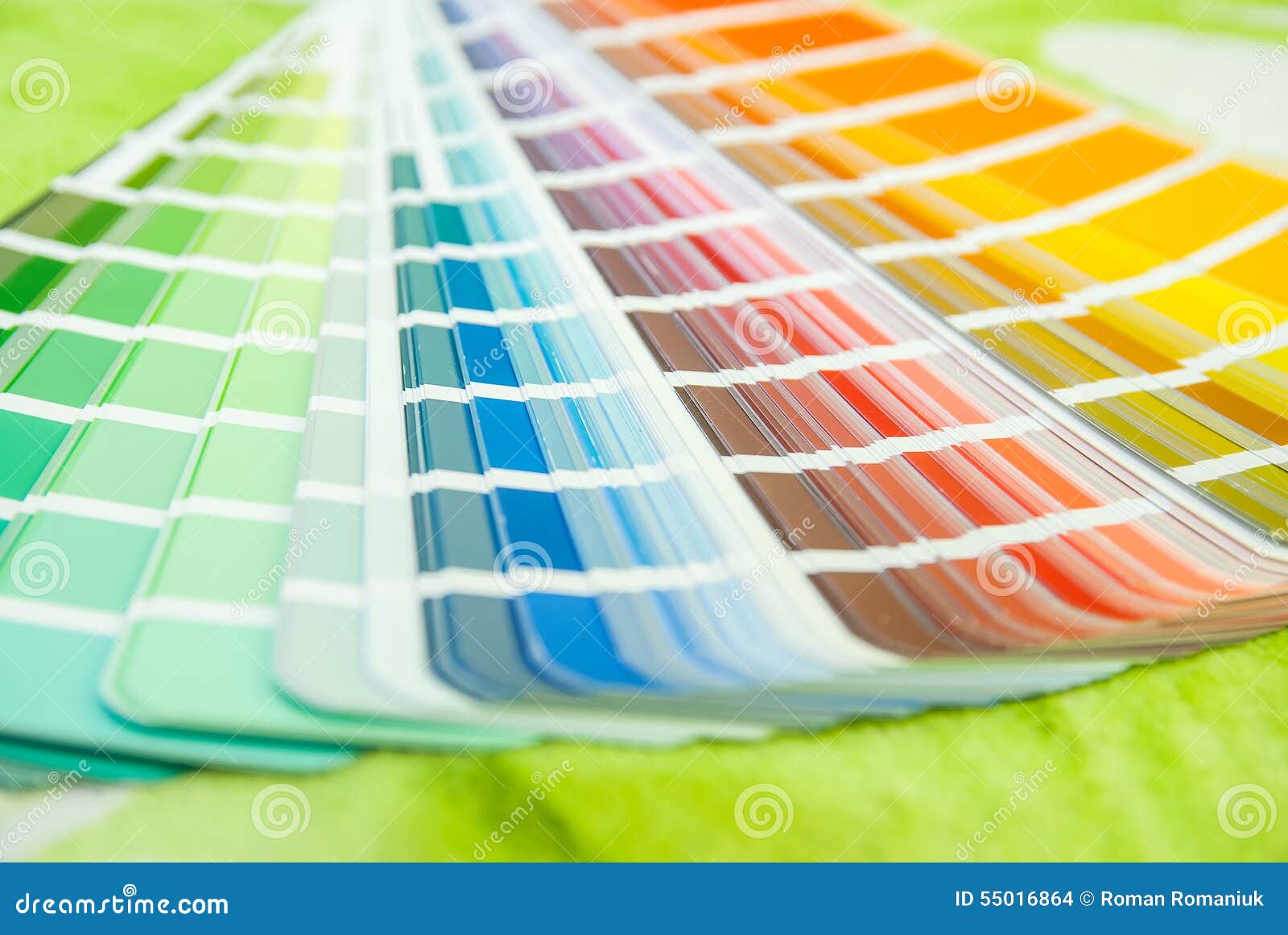Rainbow color palette stock photo. Image of blue, green - 55016864