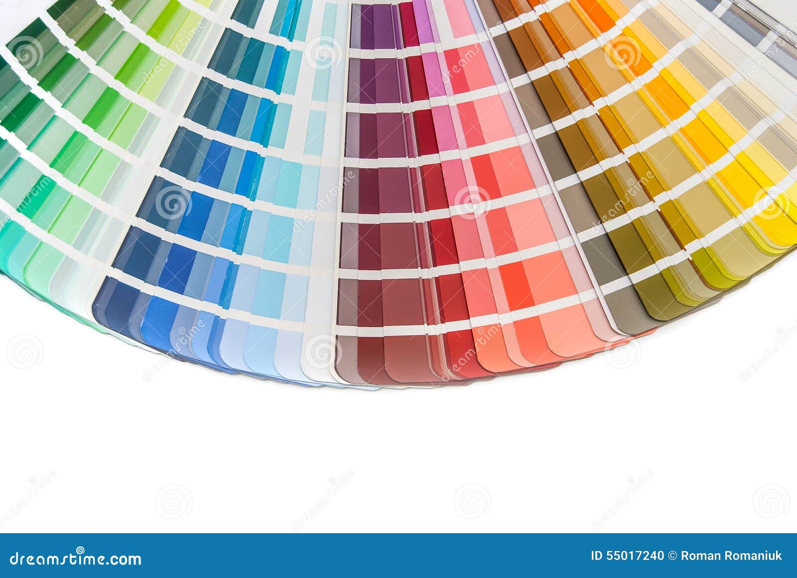 Rainbow color palette stock photo. Image of print, color - 55017240