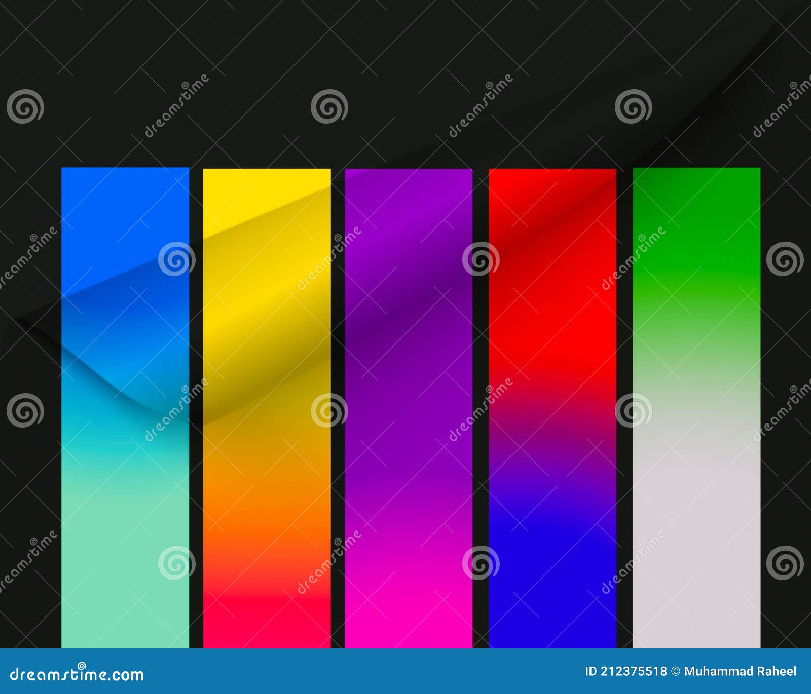 Rainbow Colored Abstract Background| Multi Colored Back Stock Photo ...