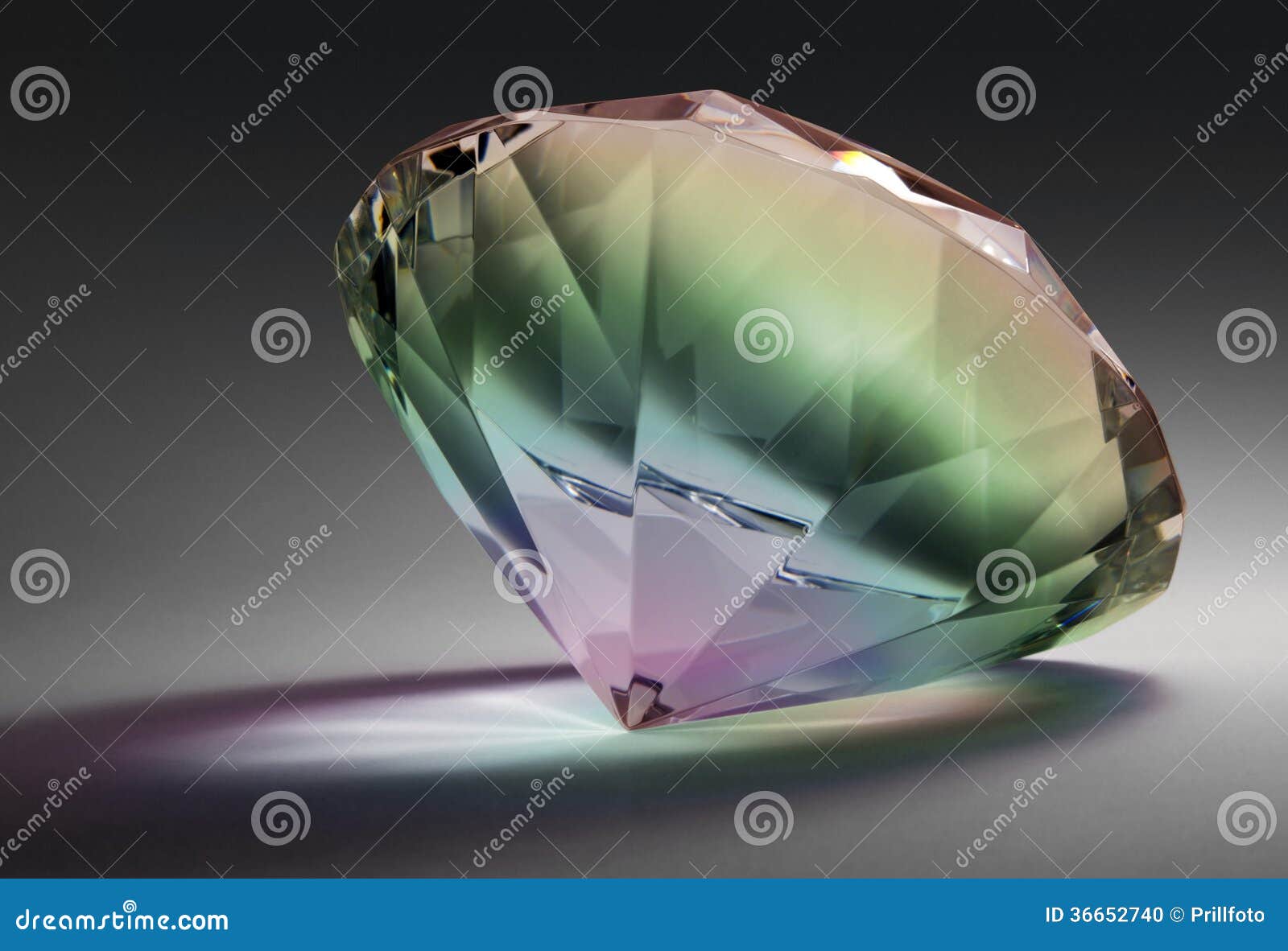 Rainbow colored diamond stock photo. Image of class, closeup - 36652740
