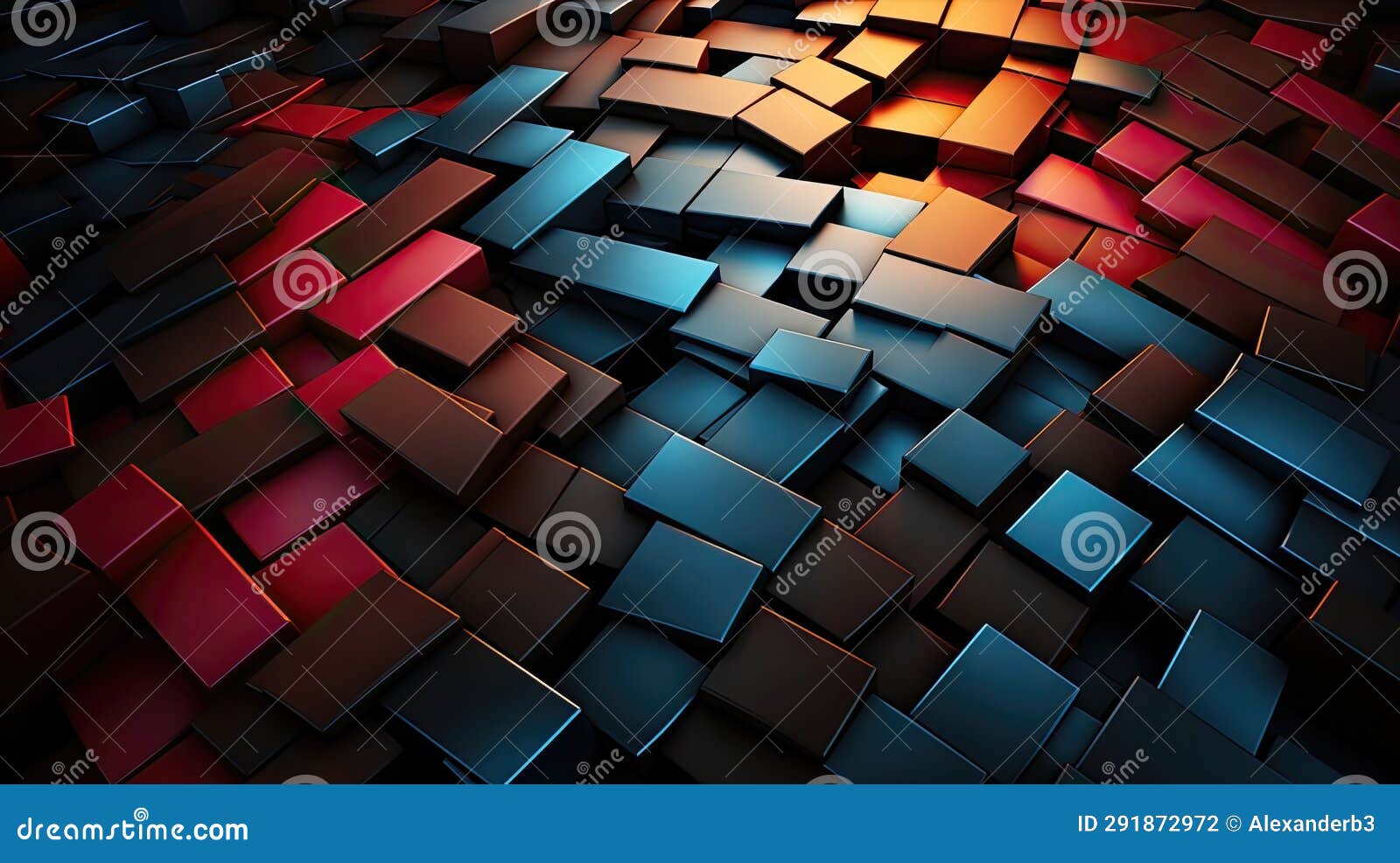 Rainbow-Colored Labyrinth Design - Abstract Background Stock ...