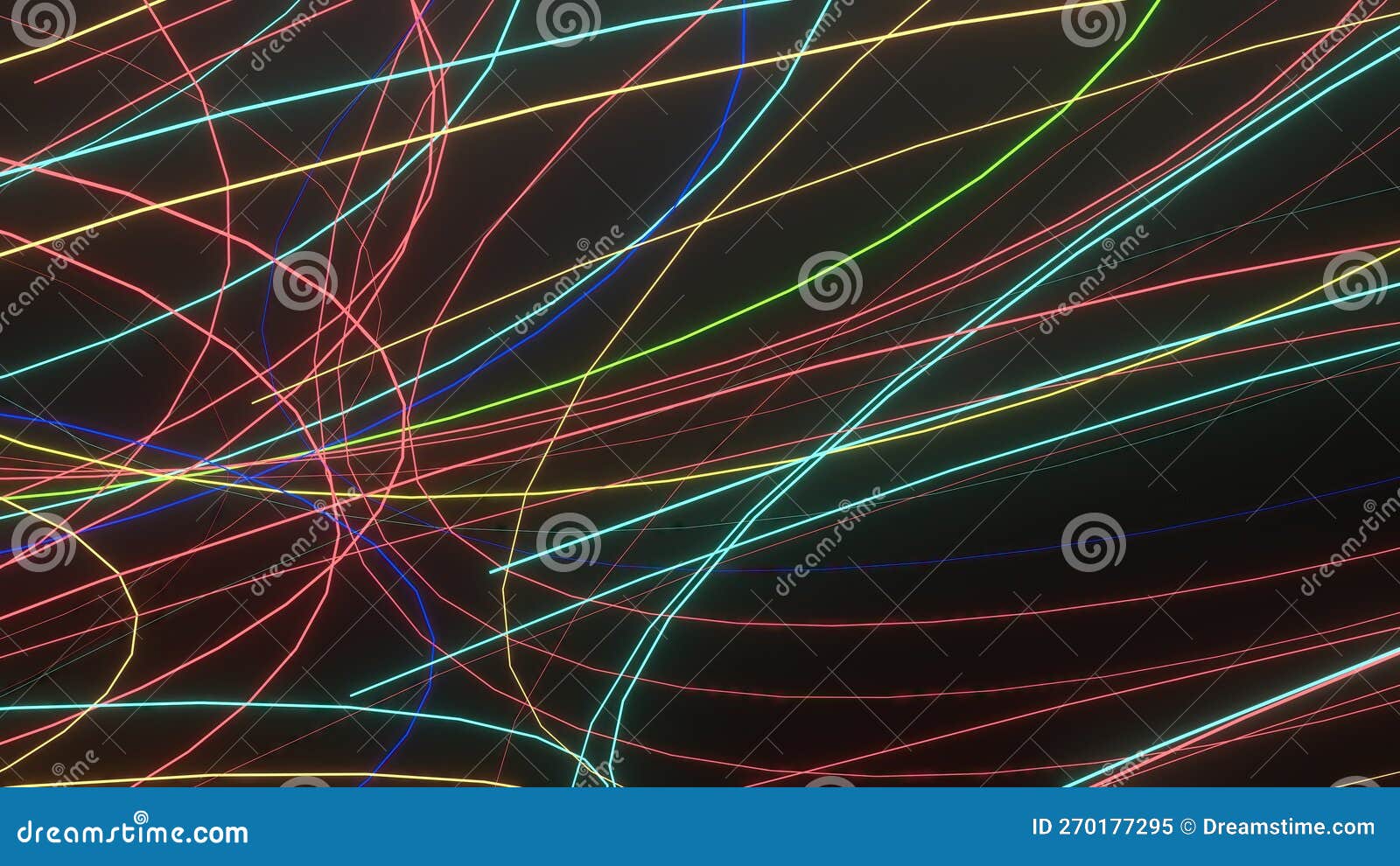 Rainbow -colored Lines that are Entangled with Random Curves Abstract ...