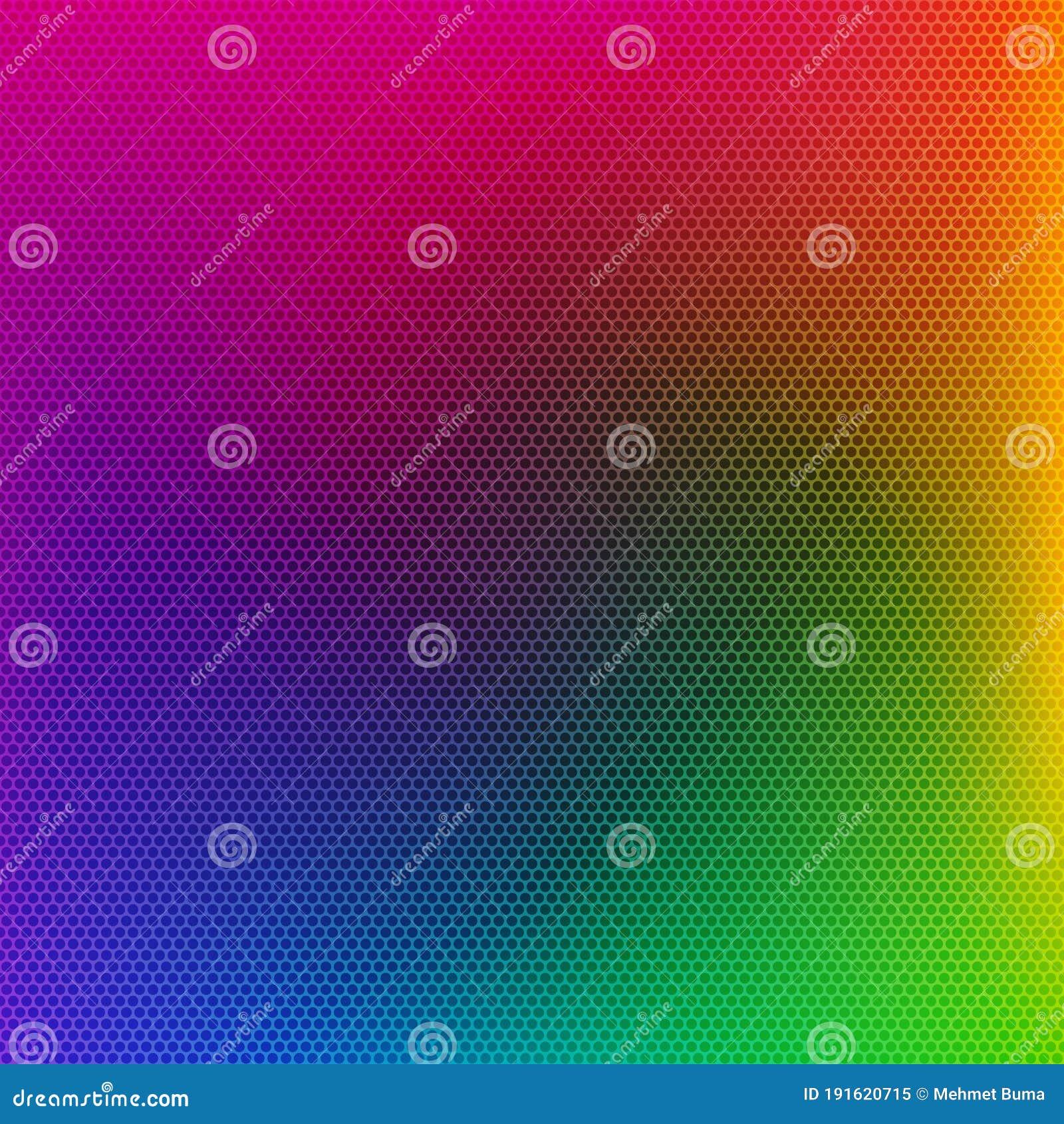 Rainbow Colored Metal Grate Background Stock Vector - Illustration of ...