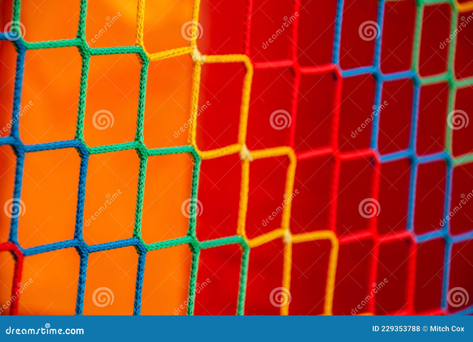 Rainbow Netting stock photo. Image of colored, netting - 229353788
