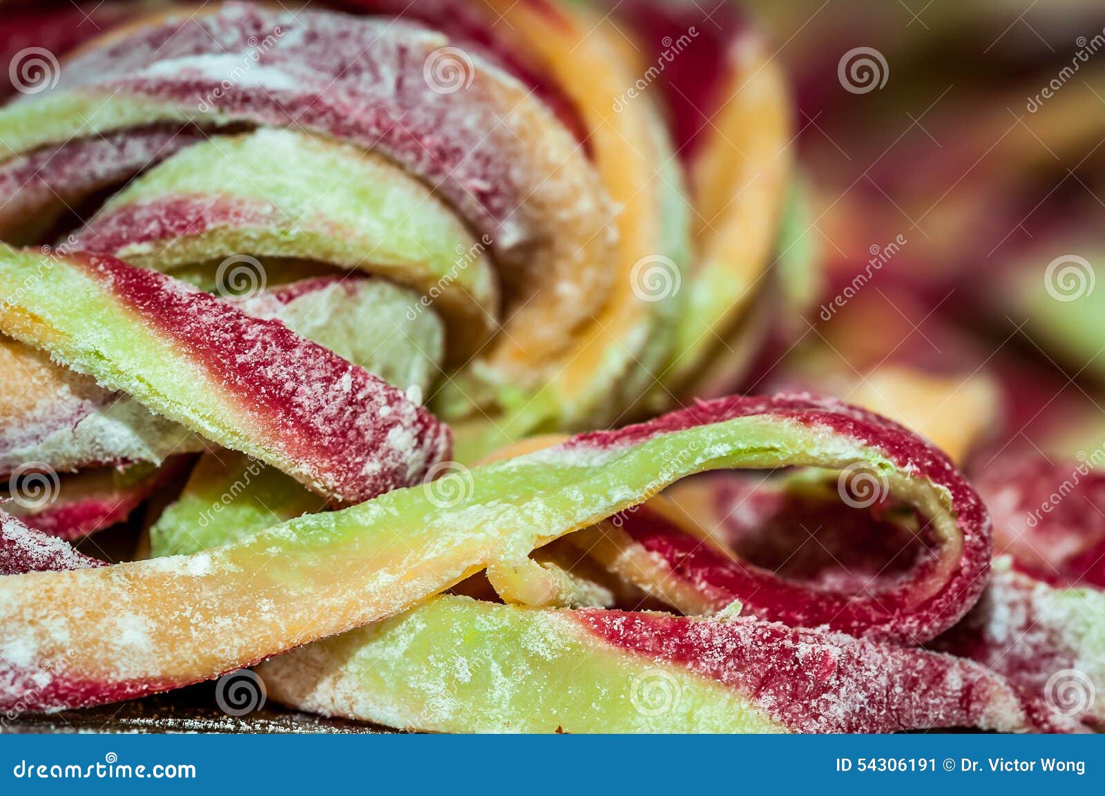 Rainbow Rotini Pasta In A Glass Jar Royalty-Free Stock Photography ...