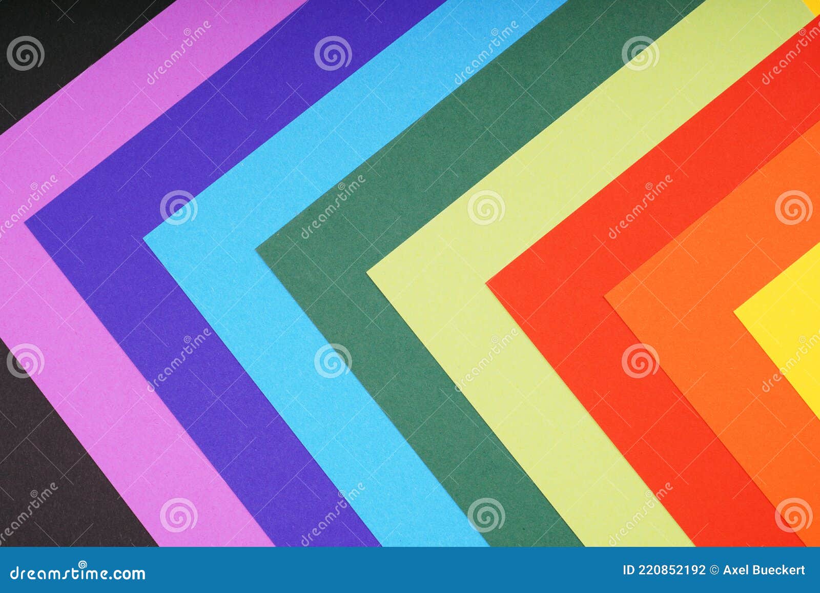 Rainbow Colored Paper Background with Angular Pattern Stock Photo - Image of geometric, textured ...