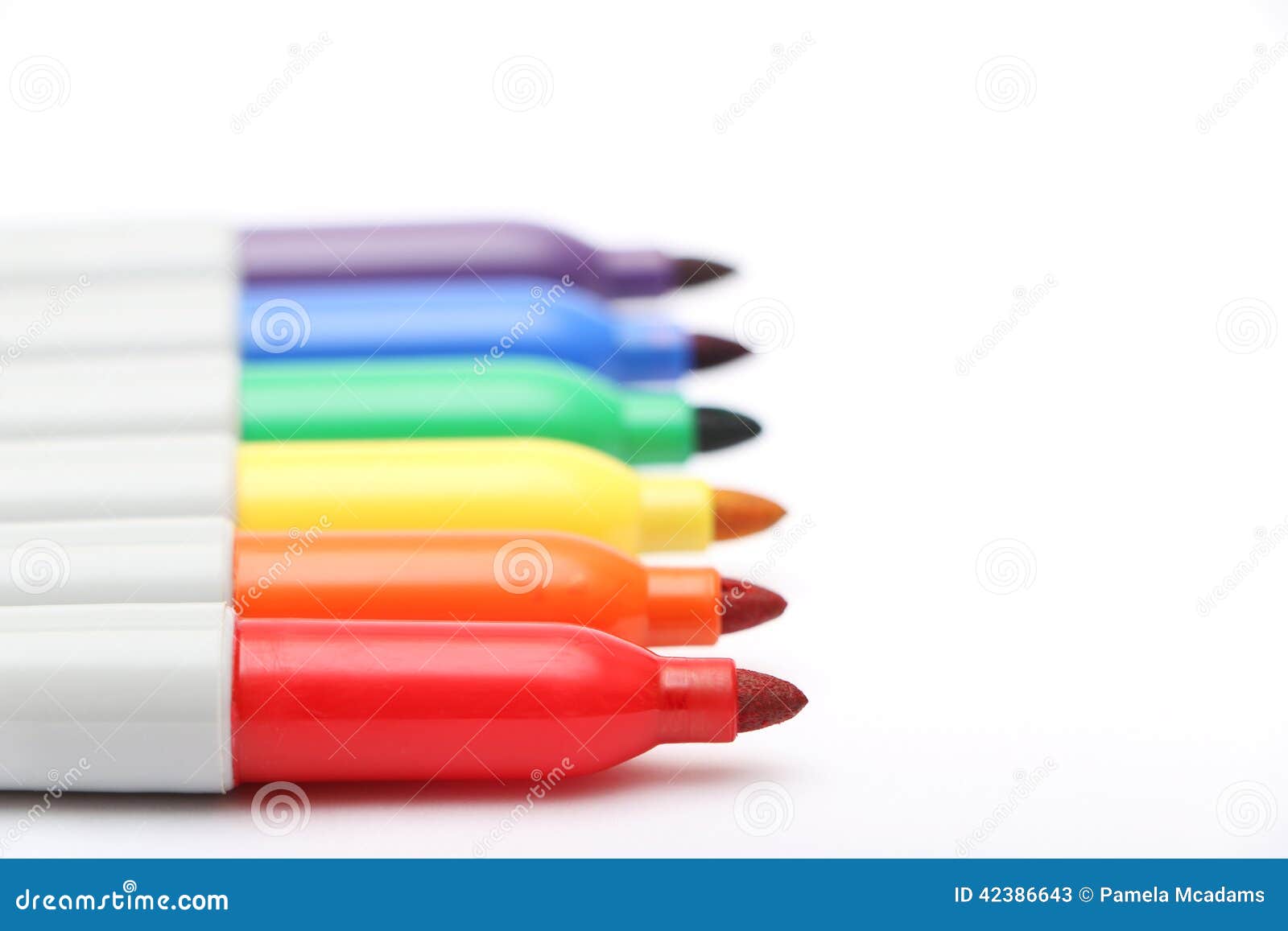 Colored Markers Stock Photography | CartoonDealer.com #56674004