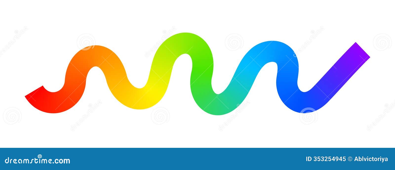 Set Of Colored Squiggle Photo Frames, Wiggly Different Shapes Borders ...