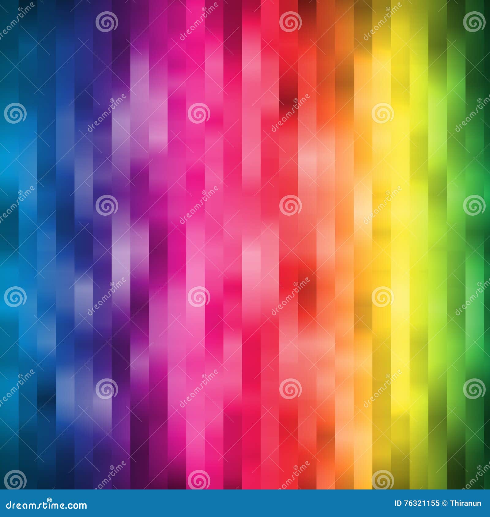 Rainbow Colored Stripe Wallpaper Background Stock Illustration ...