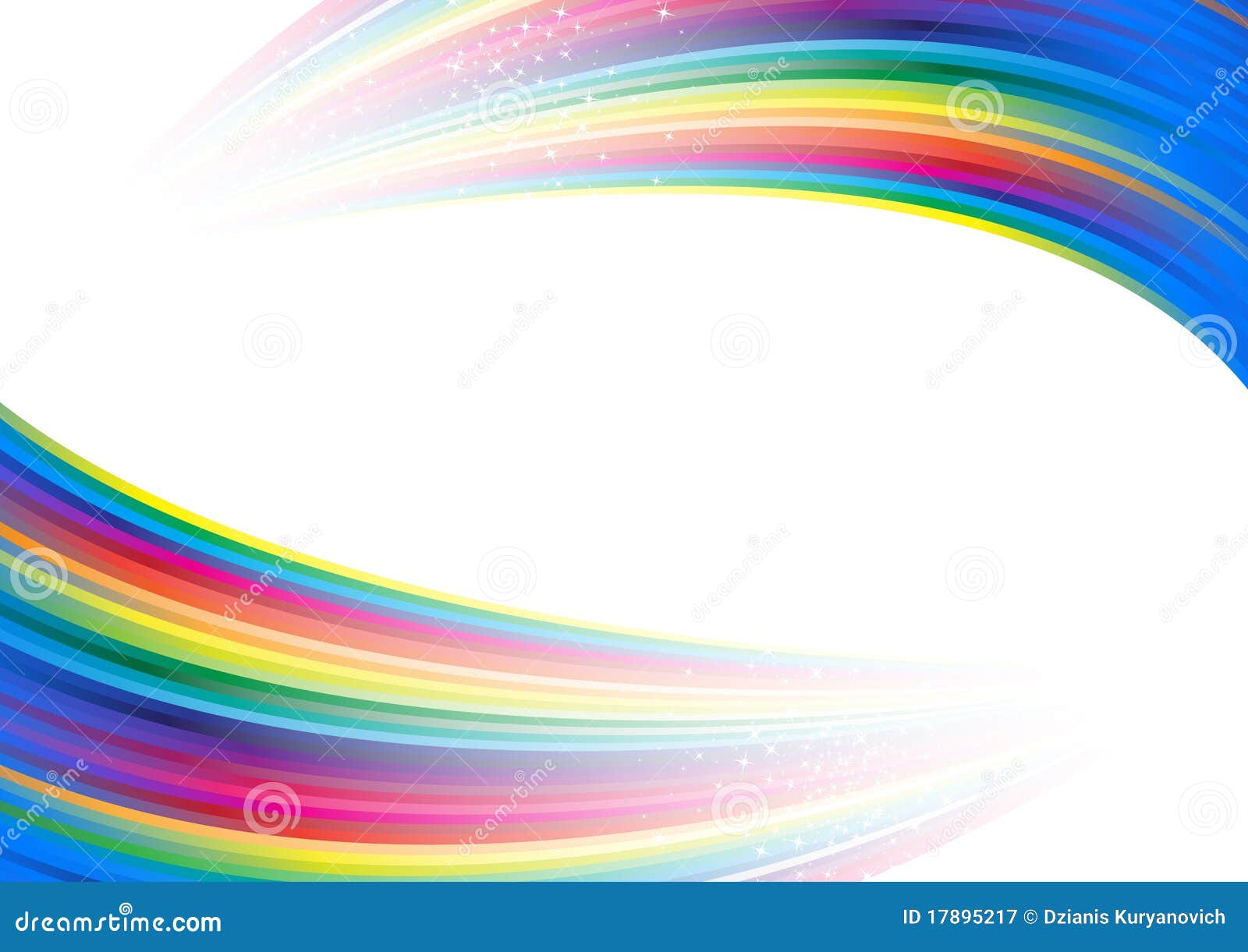 Rainbow Colorful Advertisement Stock Vector - Illustration of color ...
