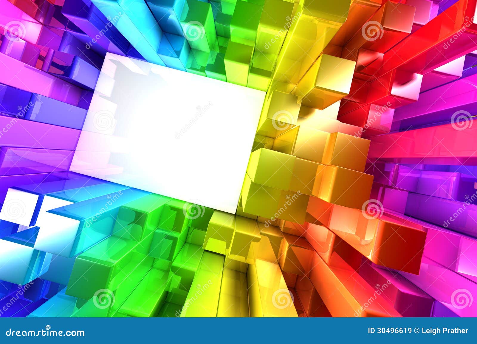 Colorful Blocks Business Growth Bar Chart Royalty-Free Illustration ...