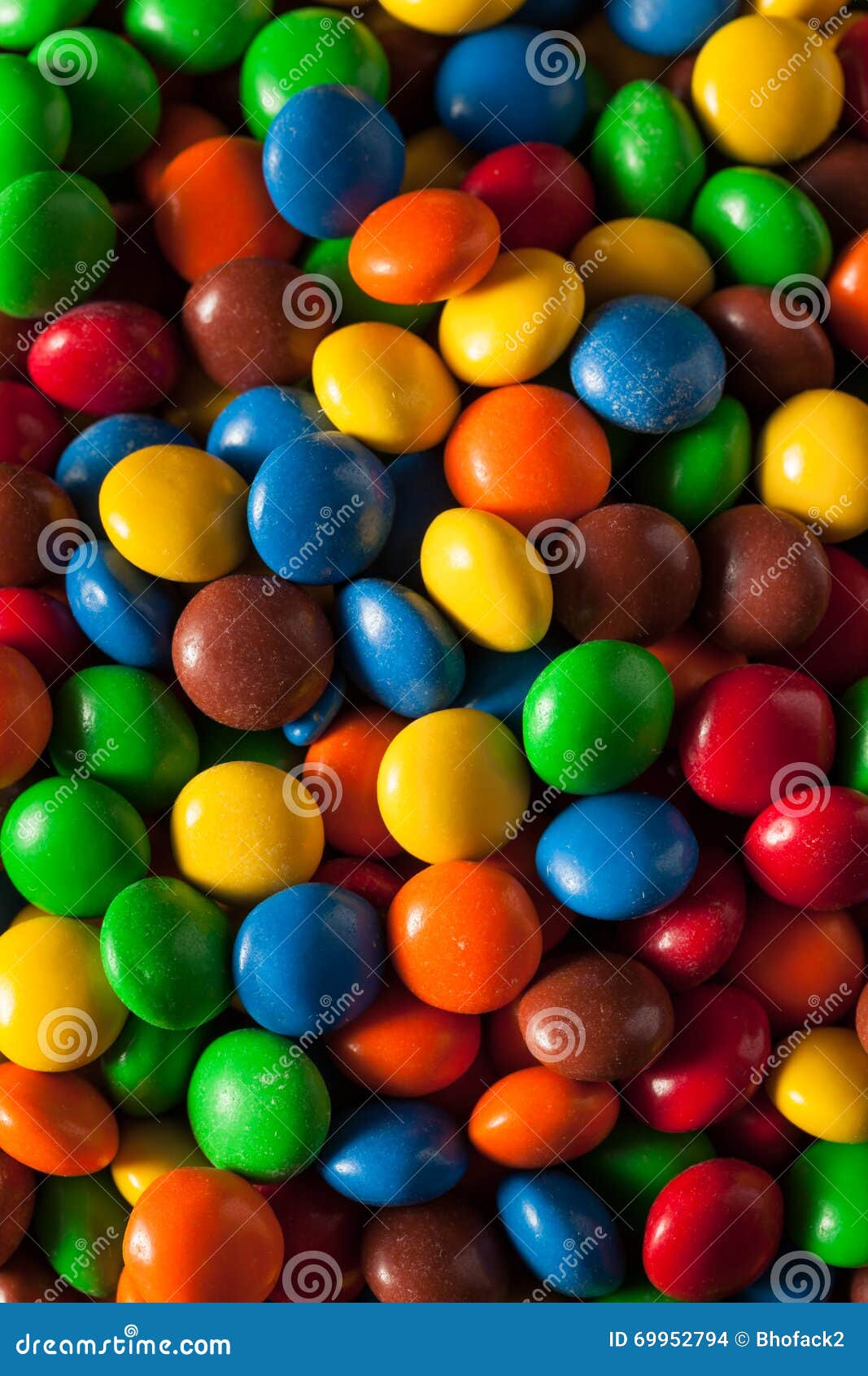 Rainbow Colorful Candy Coated Chocolate Stock Photo - Image of colour ...