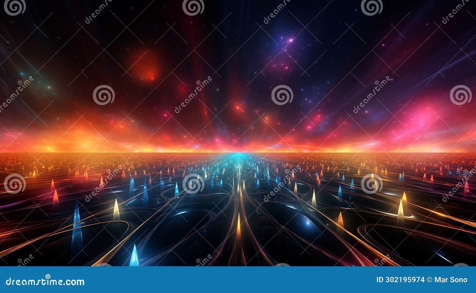 Rainbow Colorful Light Beam Wallpaper Background Generate AI Stock ...