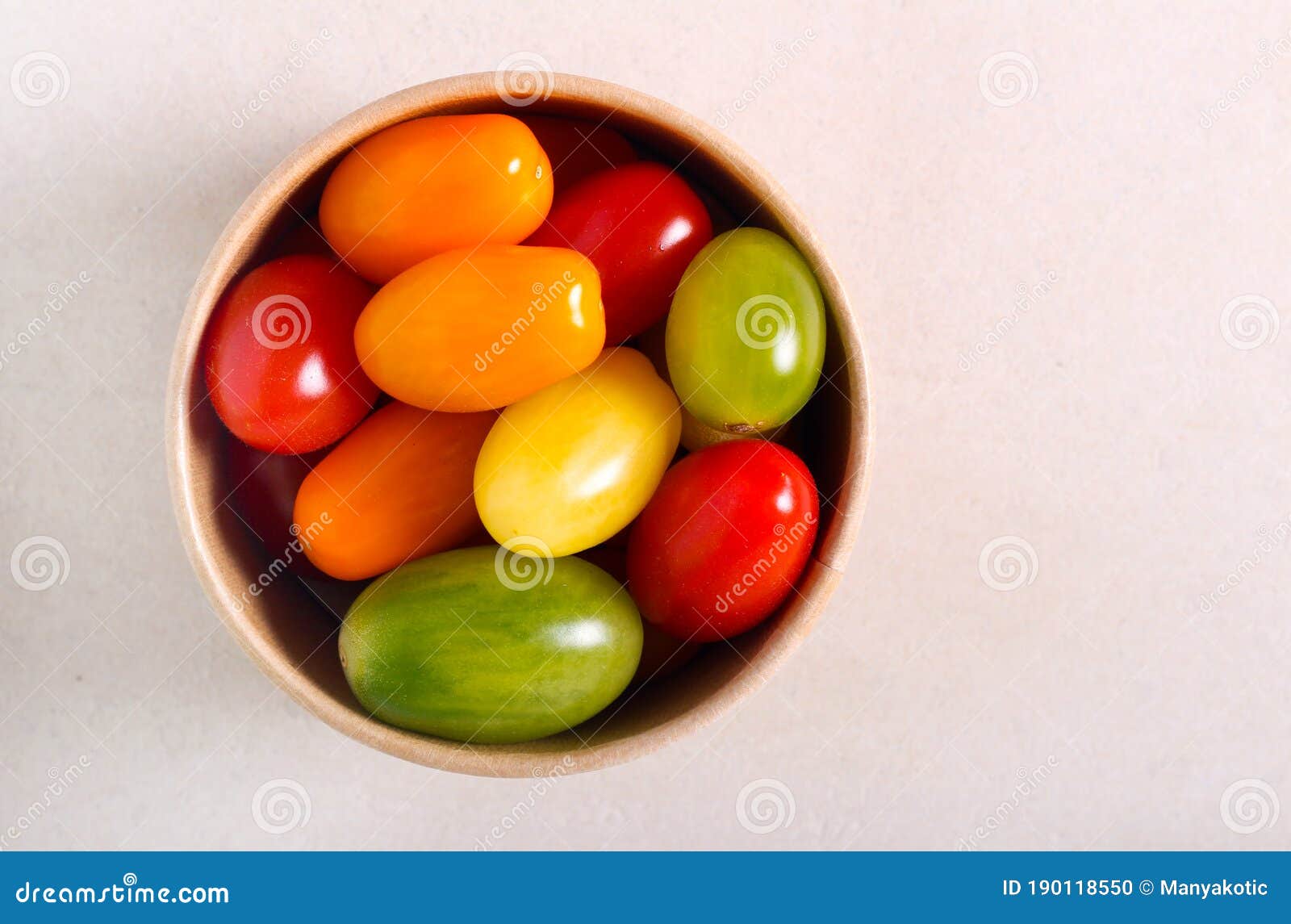 Rainbow Colorful Mini Tomatoes Stock Photo - Image of flat, ingredient ...