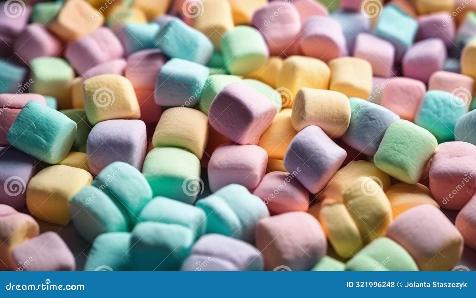 Colorful Marshmallows Background Stock Photo | CartoonDealer.com #321996248