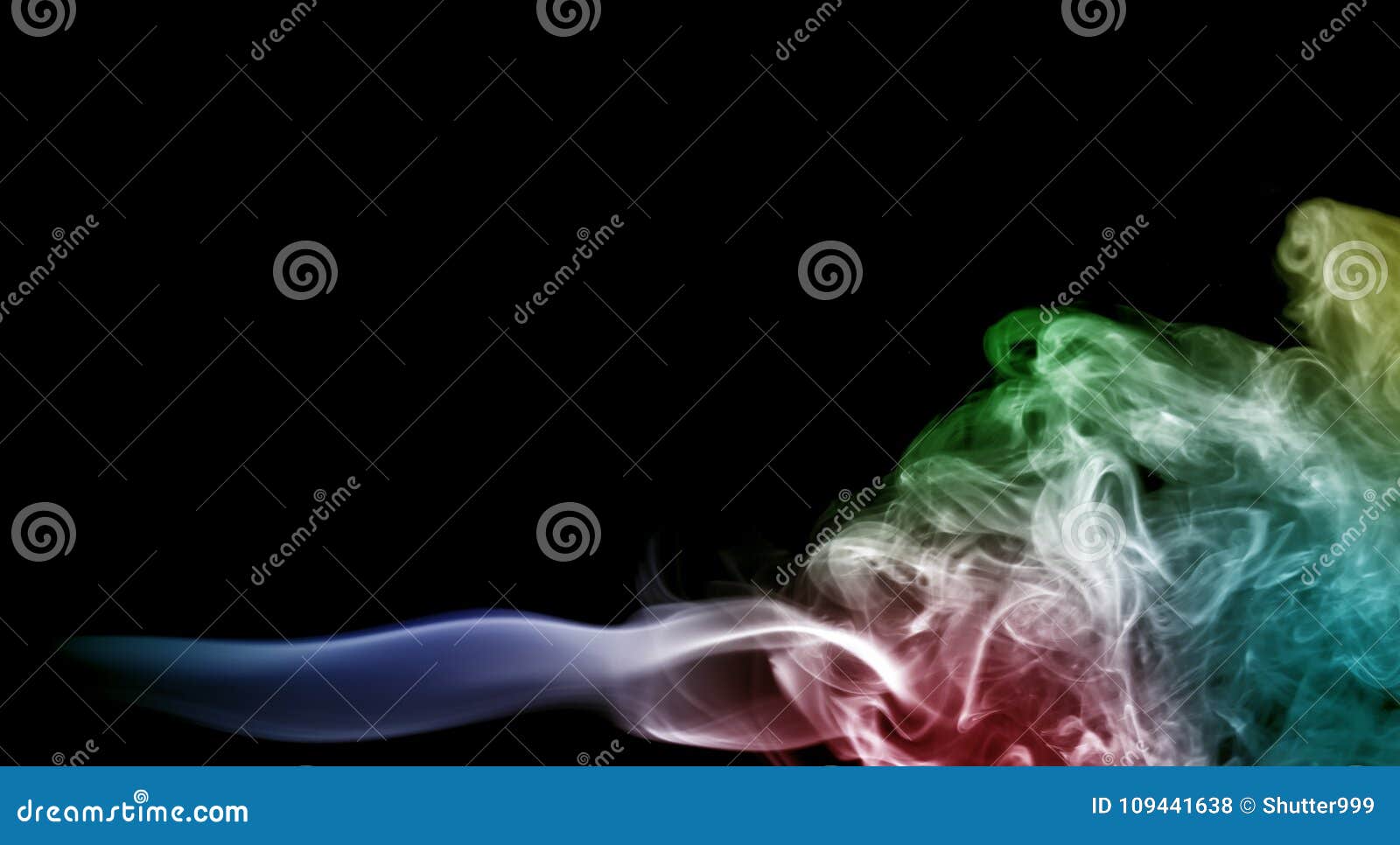 Rainbow and Colorful Smoke Pattern, Texture Stock Photo - Image of smog ...