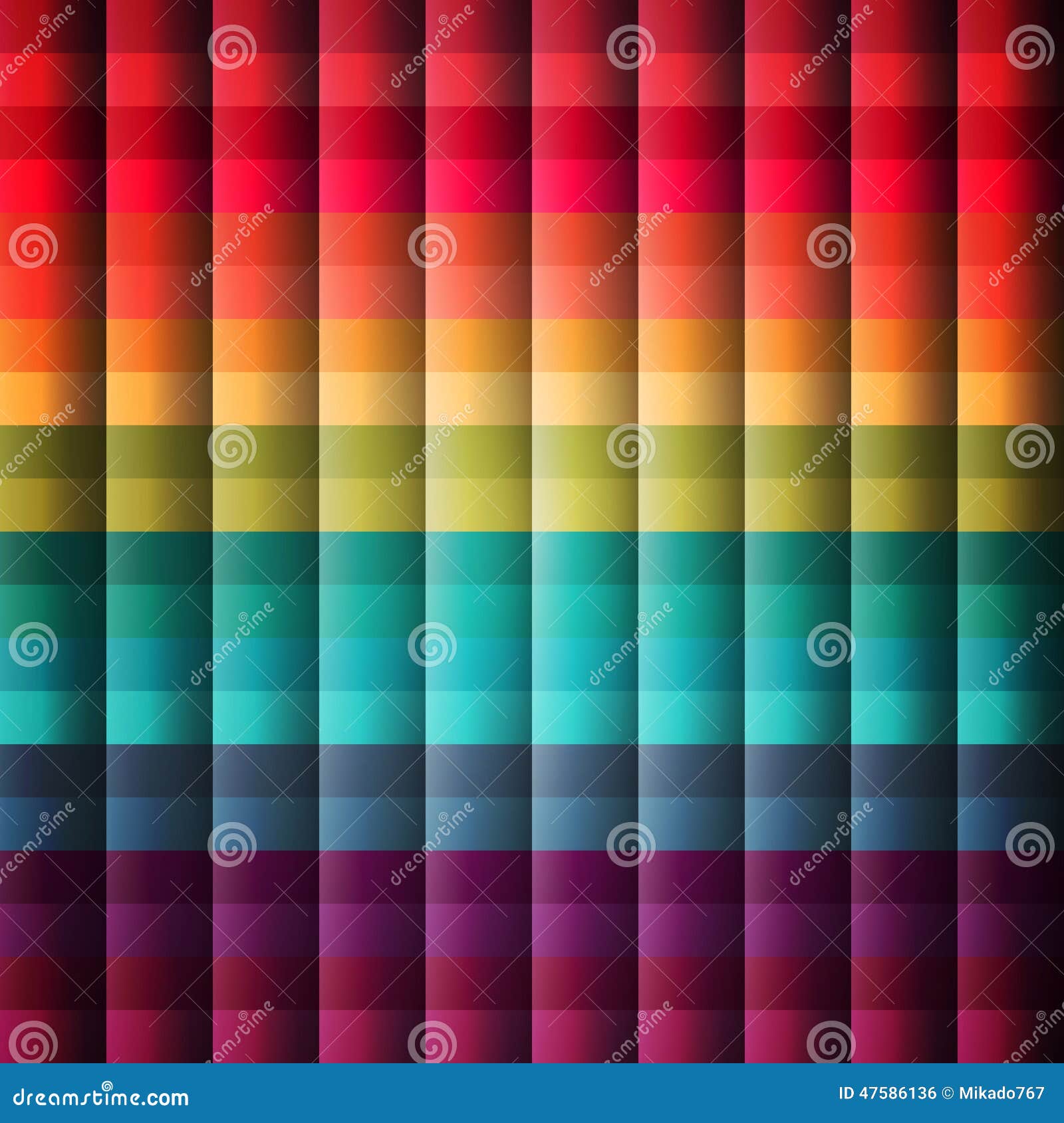 Rainbow Colorful Stripes Abstract Background Stock Vector ...