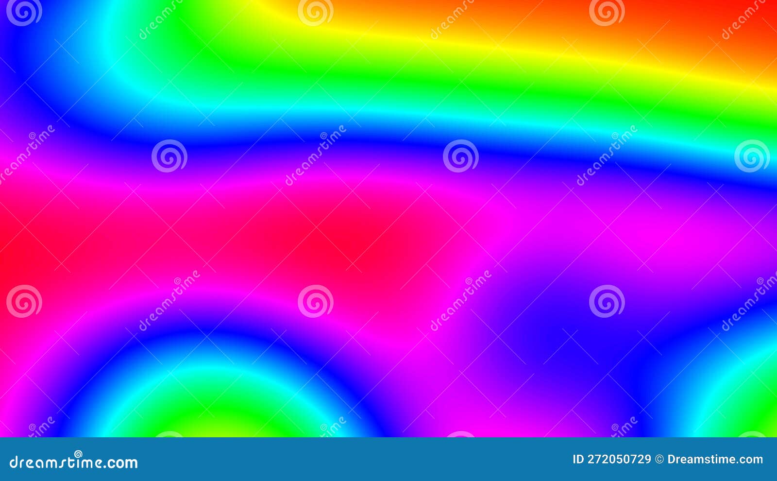 Rainbow Colorize Gradient Wavy Background Stock Illustration ...