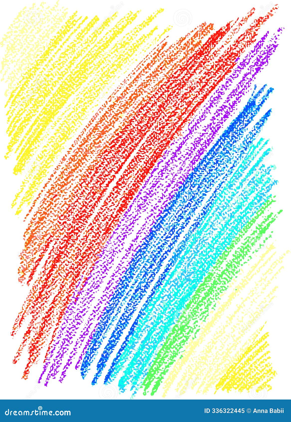 Rainbow Colors Chalk Gradient Illustration Stock Image - Image of ...