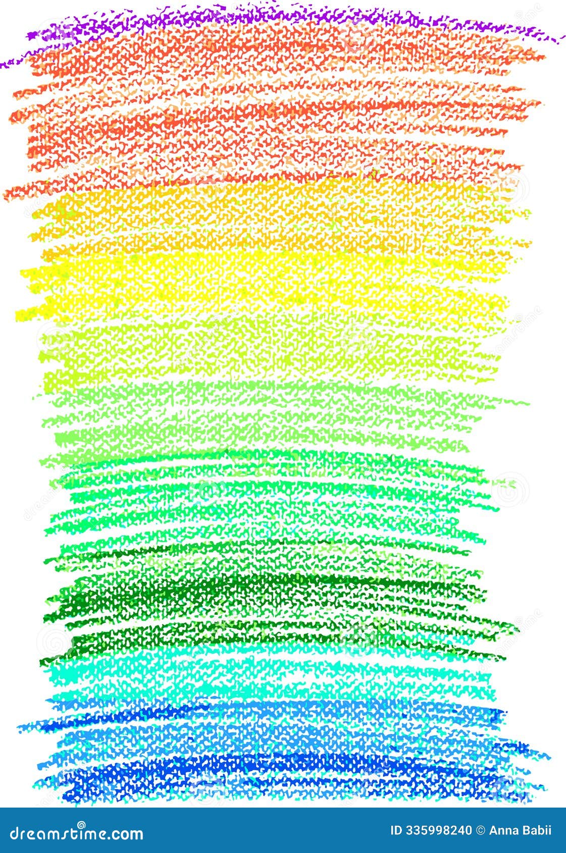 Rainbow Colors Chalk Gradient Illustration Stock Photo - Image of ...