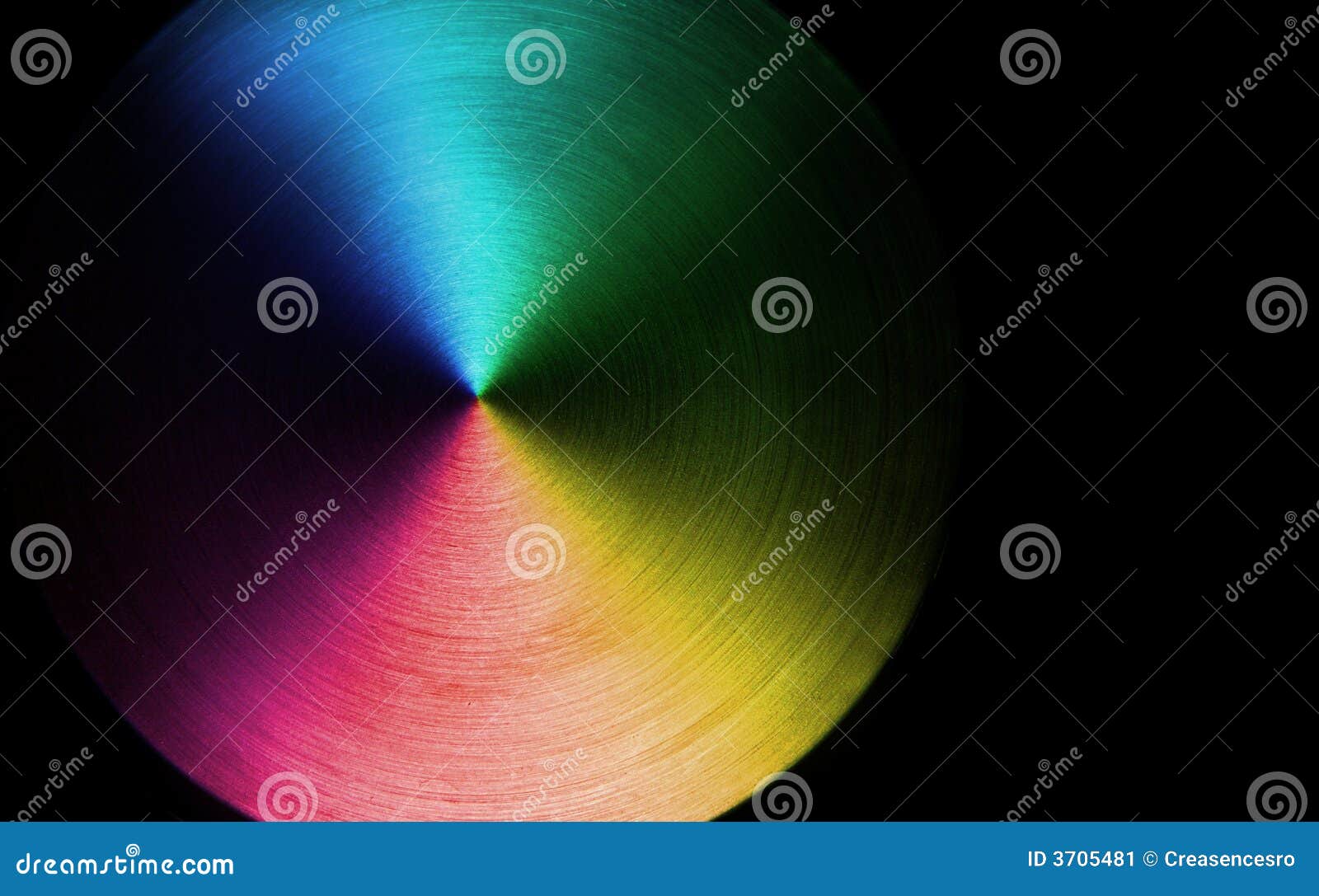 Rainbow colors disk stock image. Image of gray, disks - 3705481