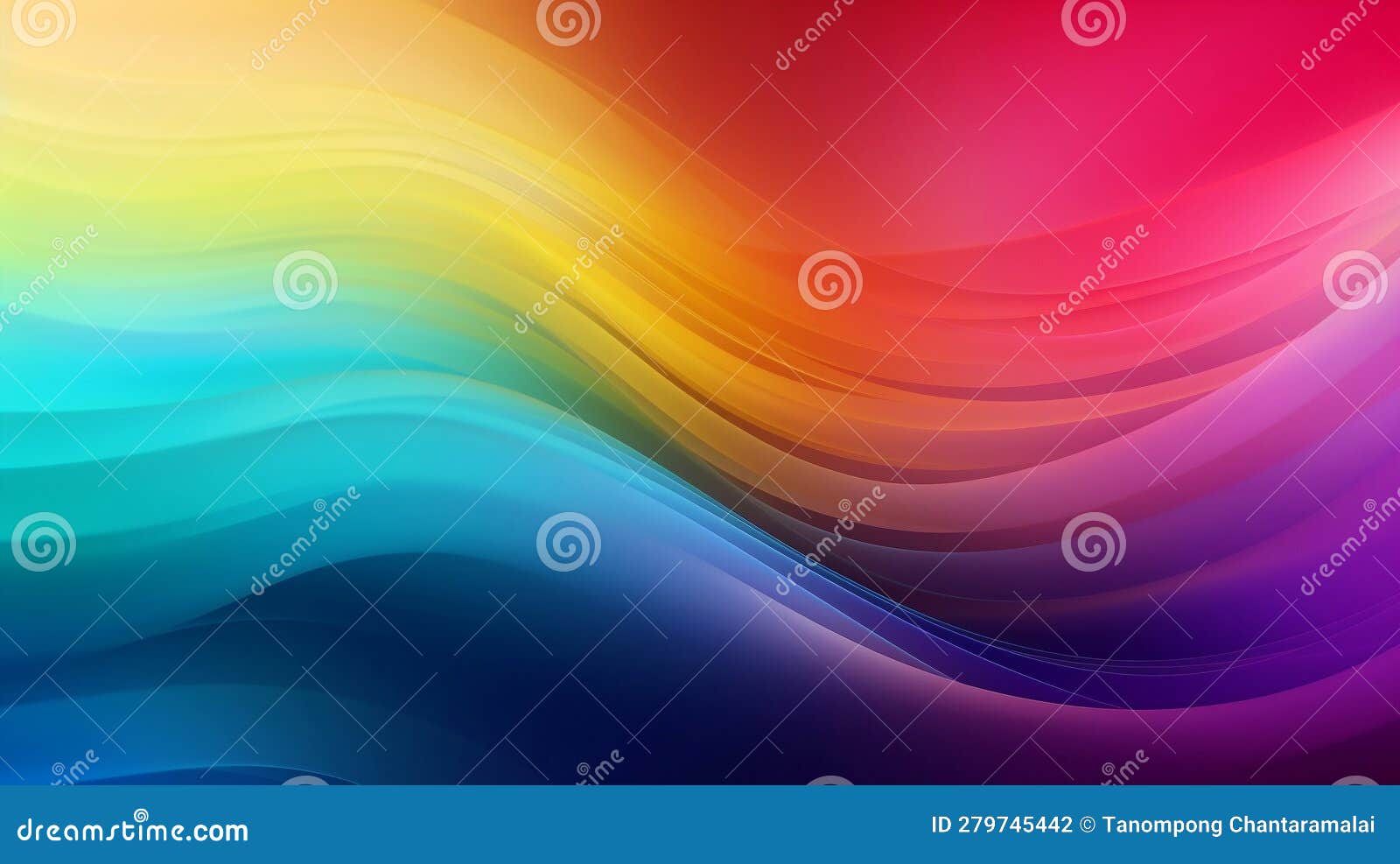 Rainbow Colors Dynamic Waves, Lgbtq, Pride Month, Creativity, Diversity ...