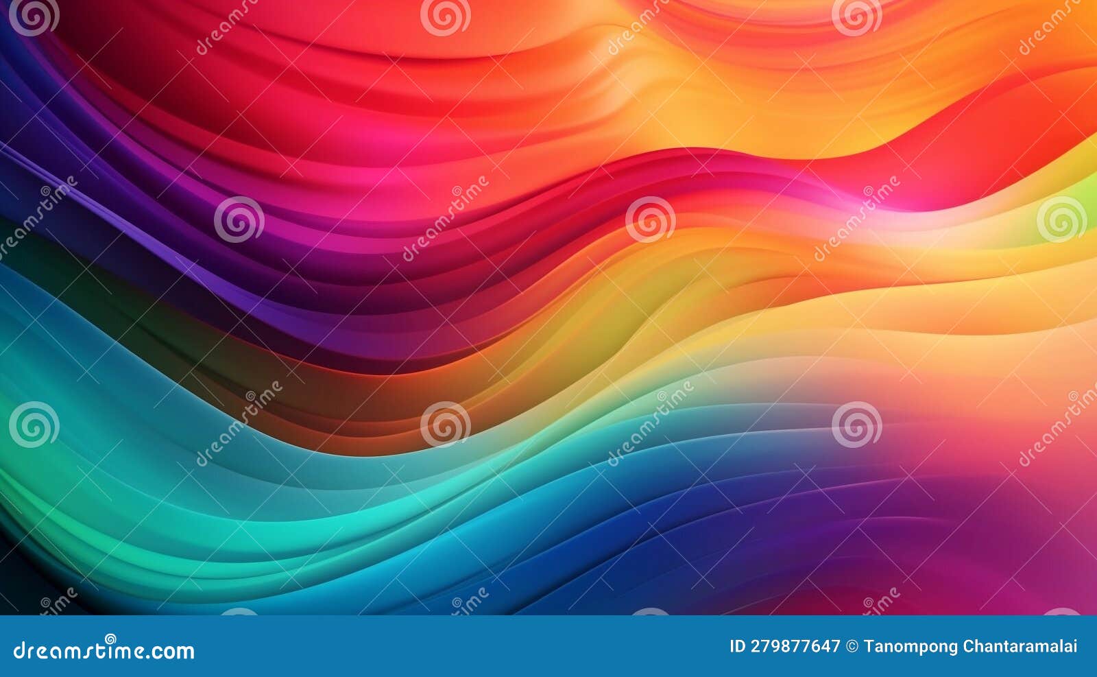 Rainbow Colors Dynamic Waves, Lgbtq, Pride Month, Creativity, Diversity ...