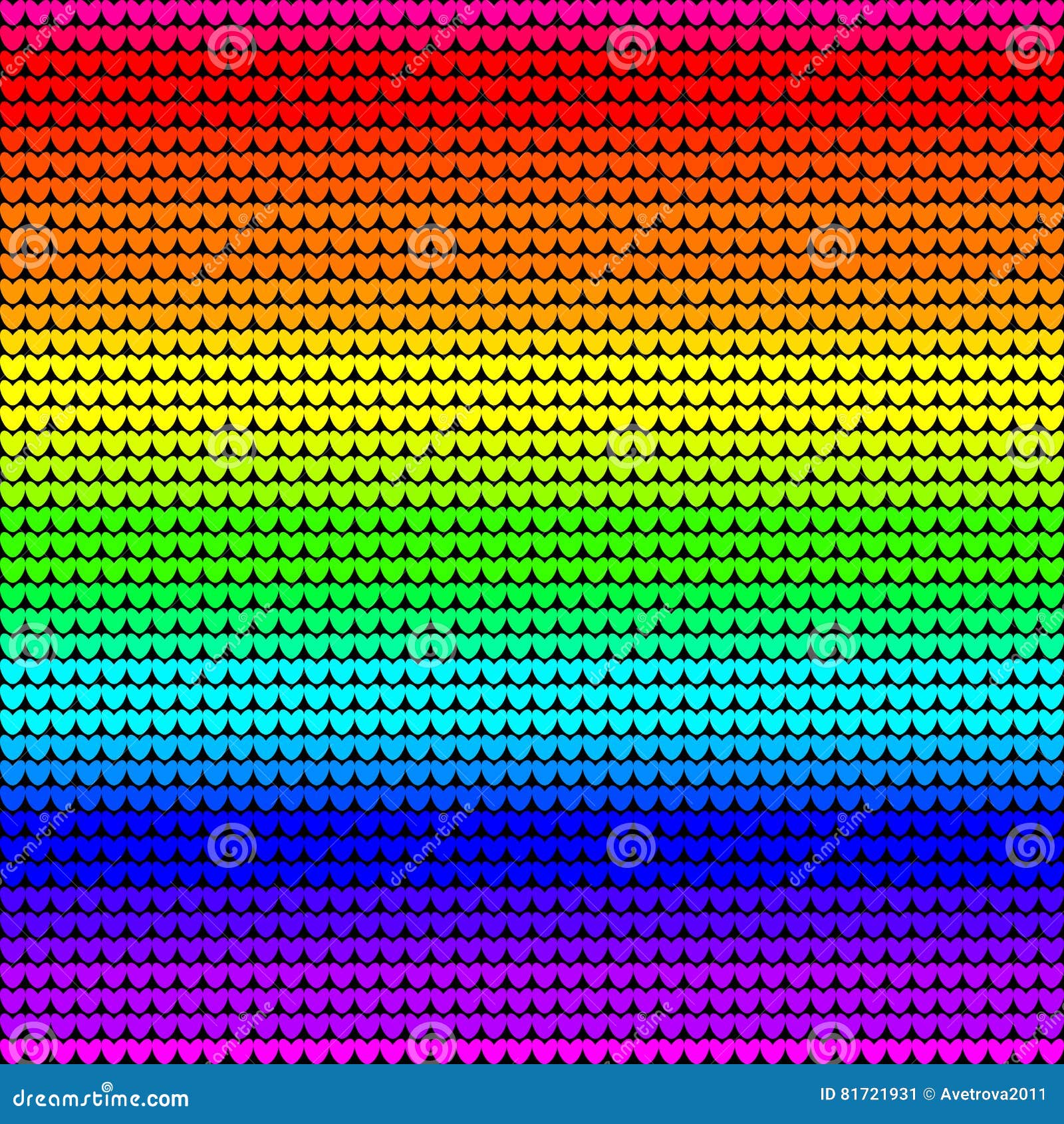 Rainbow Gradient Infinity Signs Collection. Loop Shape Vector ...