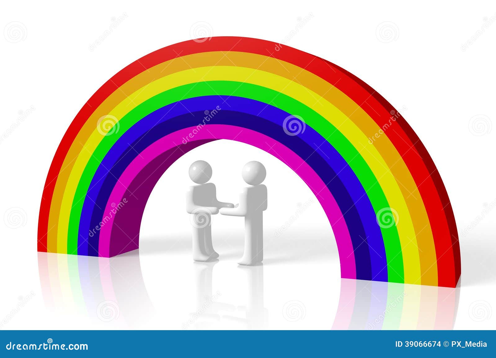 Rainbow, Colors, Lgbt, Homosexual, Homo... Stock Illustration ...