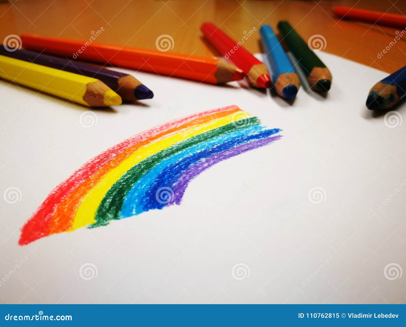 The Large Group of Colored Pencils Stock Image - Image of large, group ...