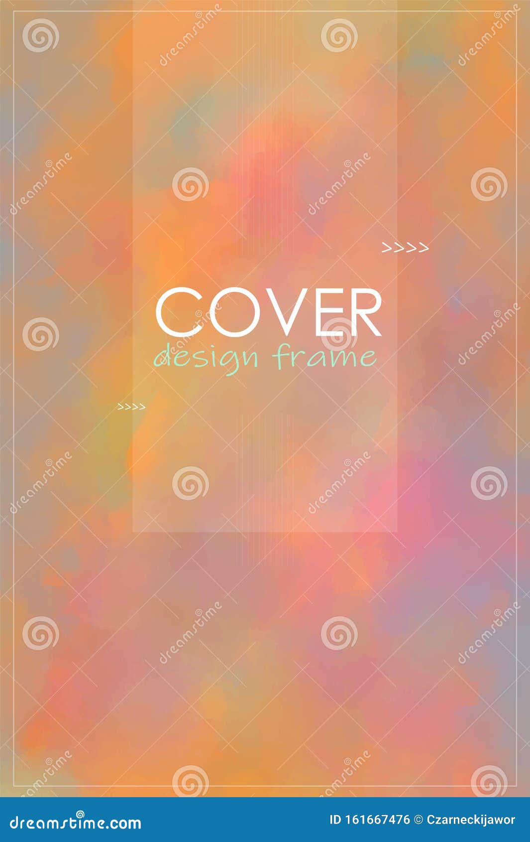 Rainbow Colors on the Poster. a Subtle Transition. Perfect for Graphics ...