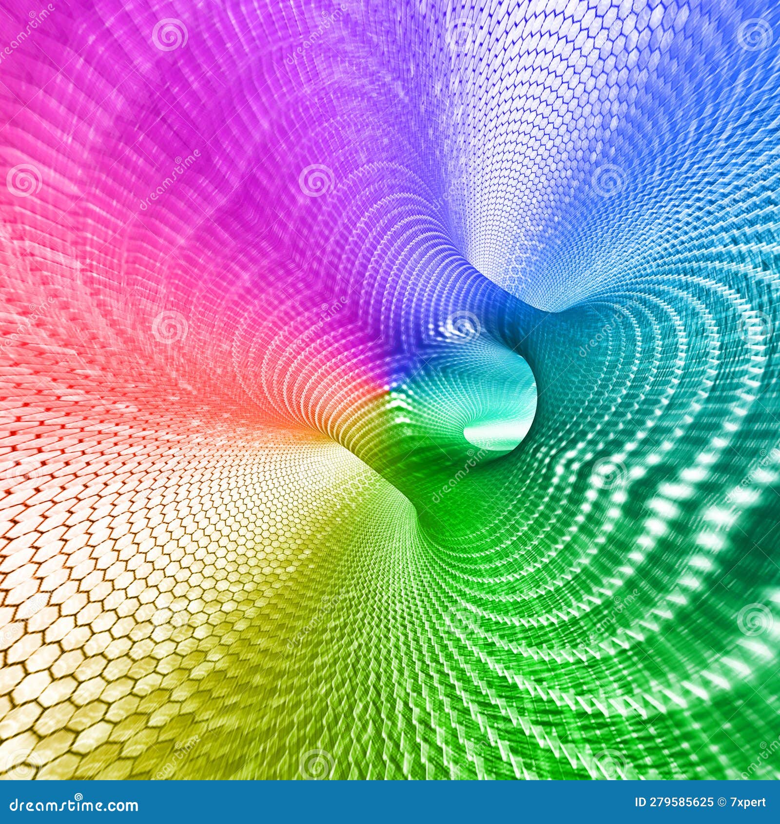 Rainbow Colors Technology Background Stock Illustration - Illustration ...